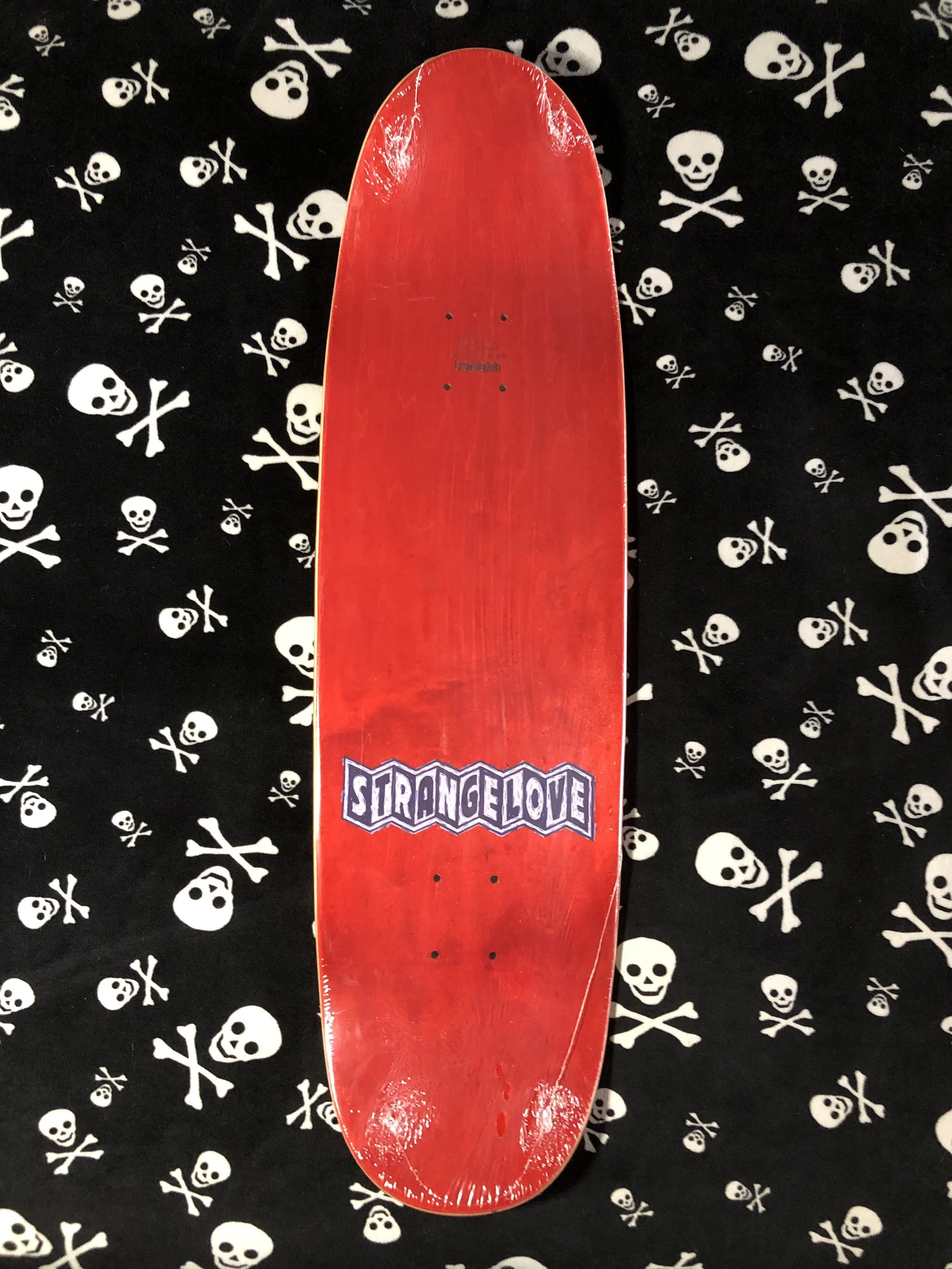 STRANGE LOVE~ GOTH PUPPET GLOW IN THE DARK SKATEBOARD DECK — DEATHGEAR ...