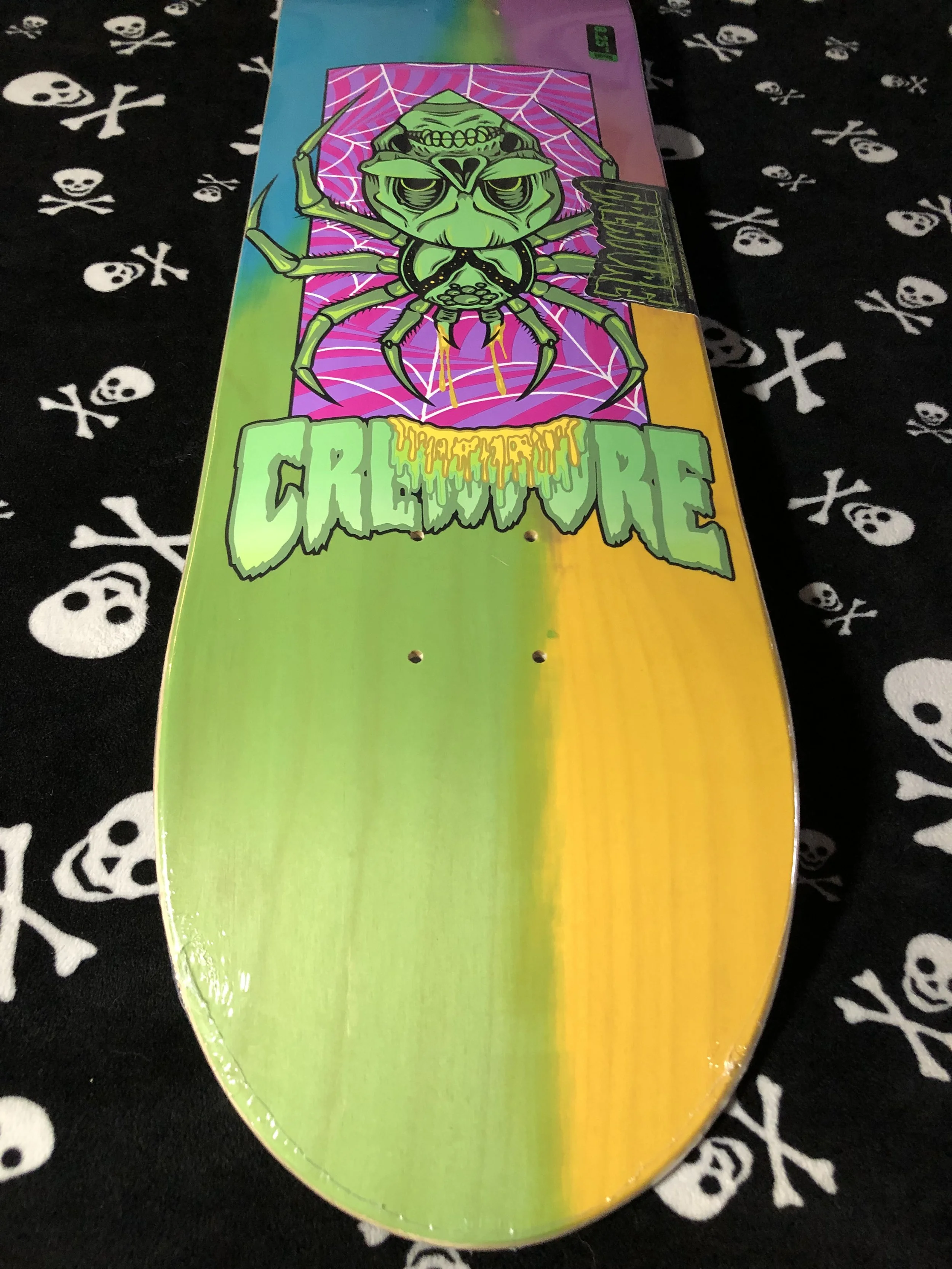 CREATURE STUBBS LARGE CREATURE SKATEBOARD DECK — DEATHGEAR PRODUCTS ...