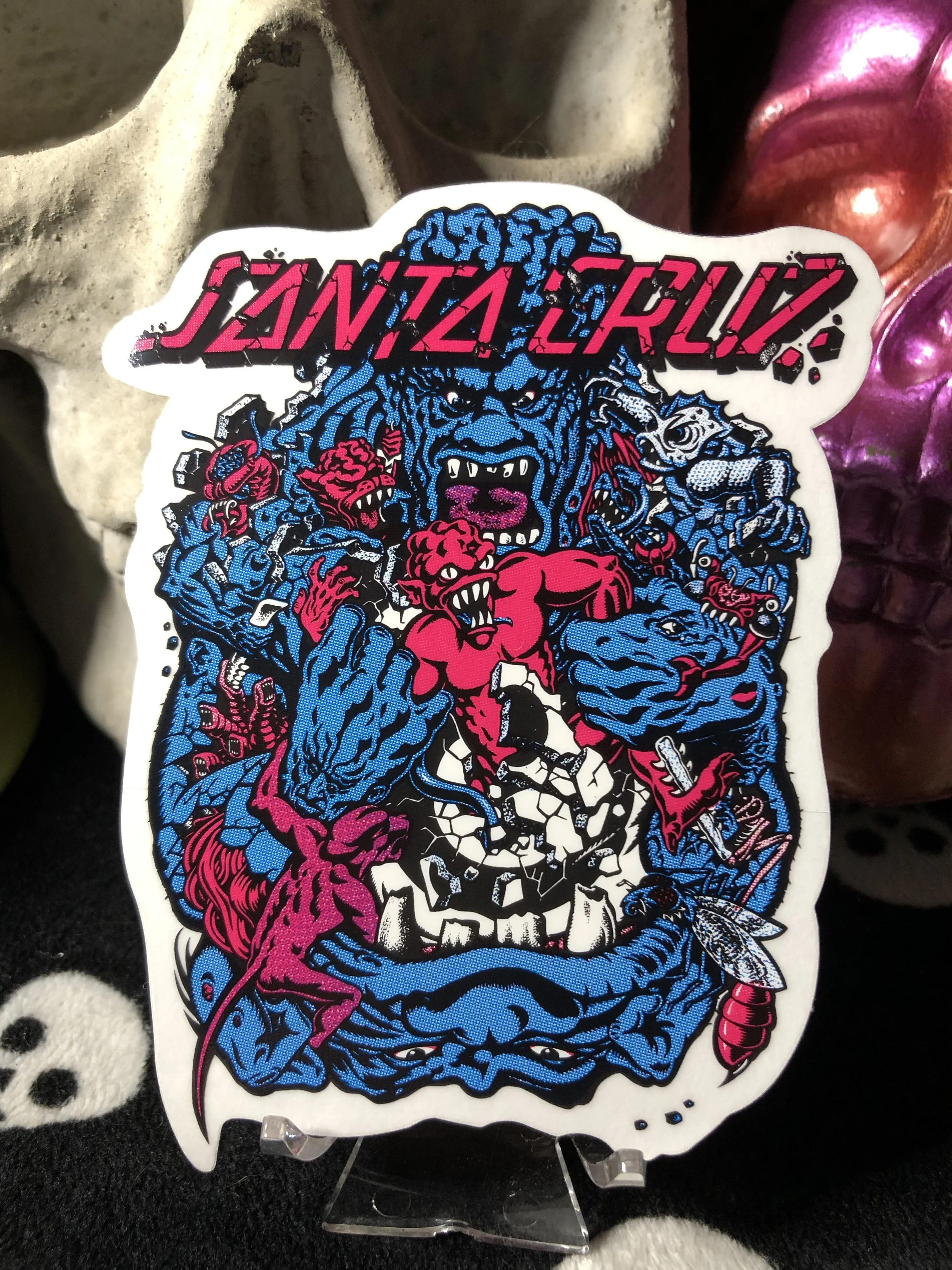 SANTA CRUZ~ ROSKOPP MANY MONSTERS — DEATHGEAR PRODUCTS SKATE SHOP