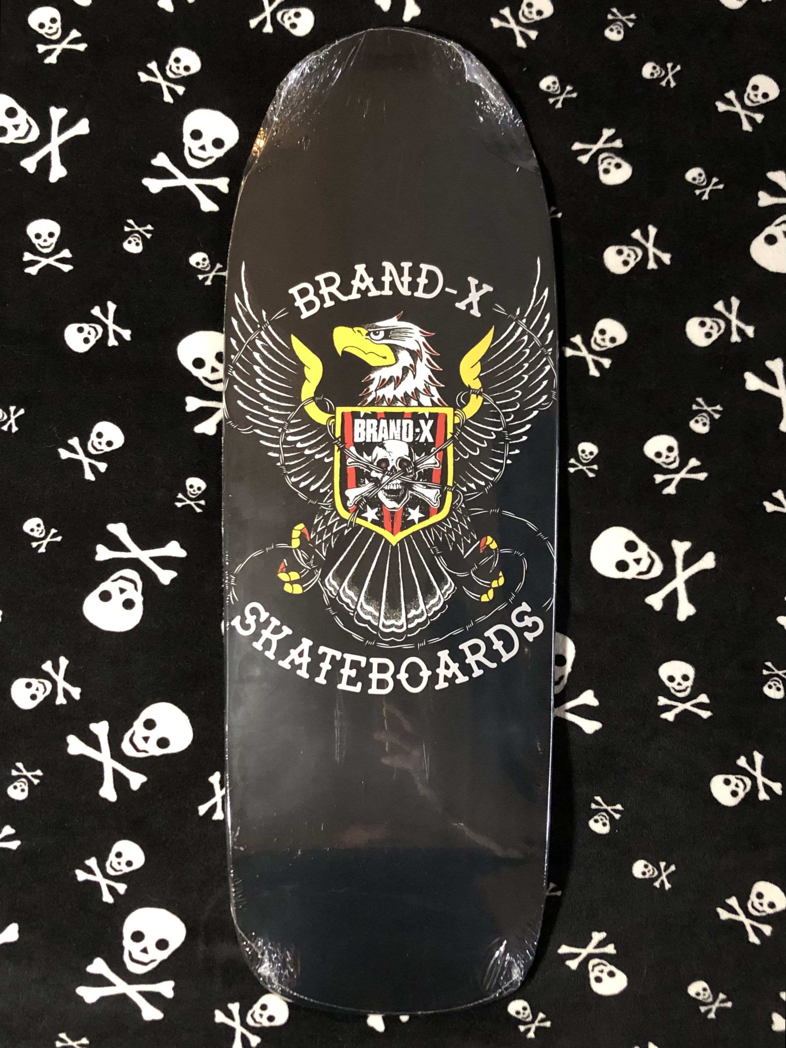 BRAND X TOXIC~ EAGLE PIG SKATEBOARD DECK — DEATHGEAR PRODUCTS SKATE SHOP