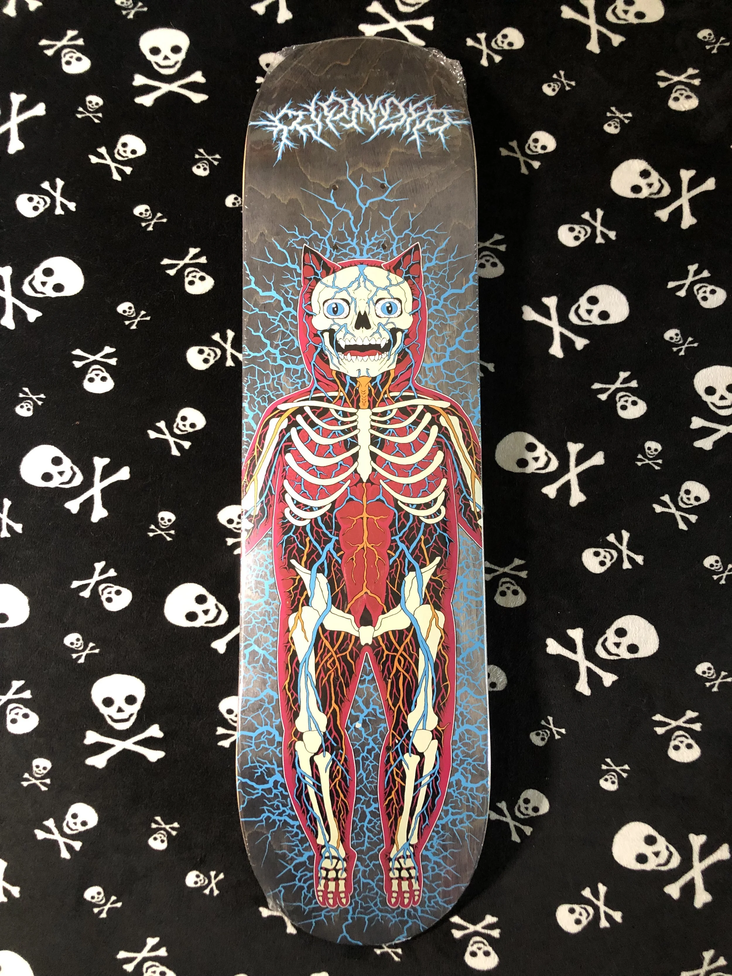 RIPNDIP~ NERVOUS SYSTEM SKATEBOARD DECK — DEATHGEAR PRODUCTS SKATE SHOP