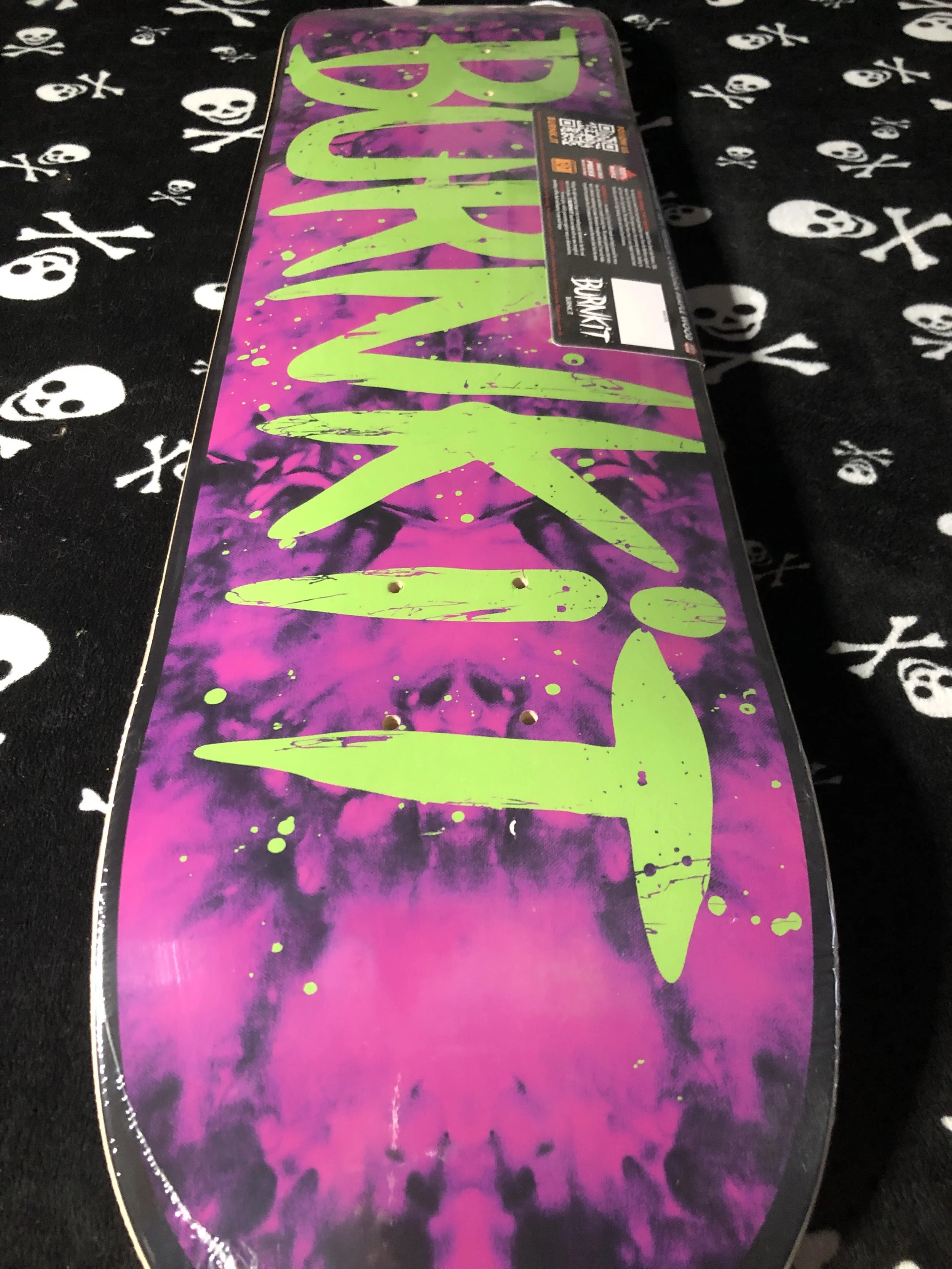 BURNKIT~ HAZE SKATEBOARD DECK — DEATHGEAR PRODUCTS SKATE SHOP