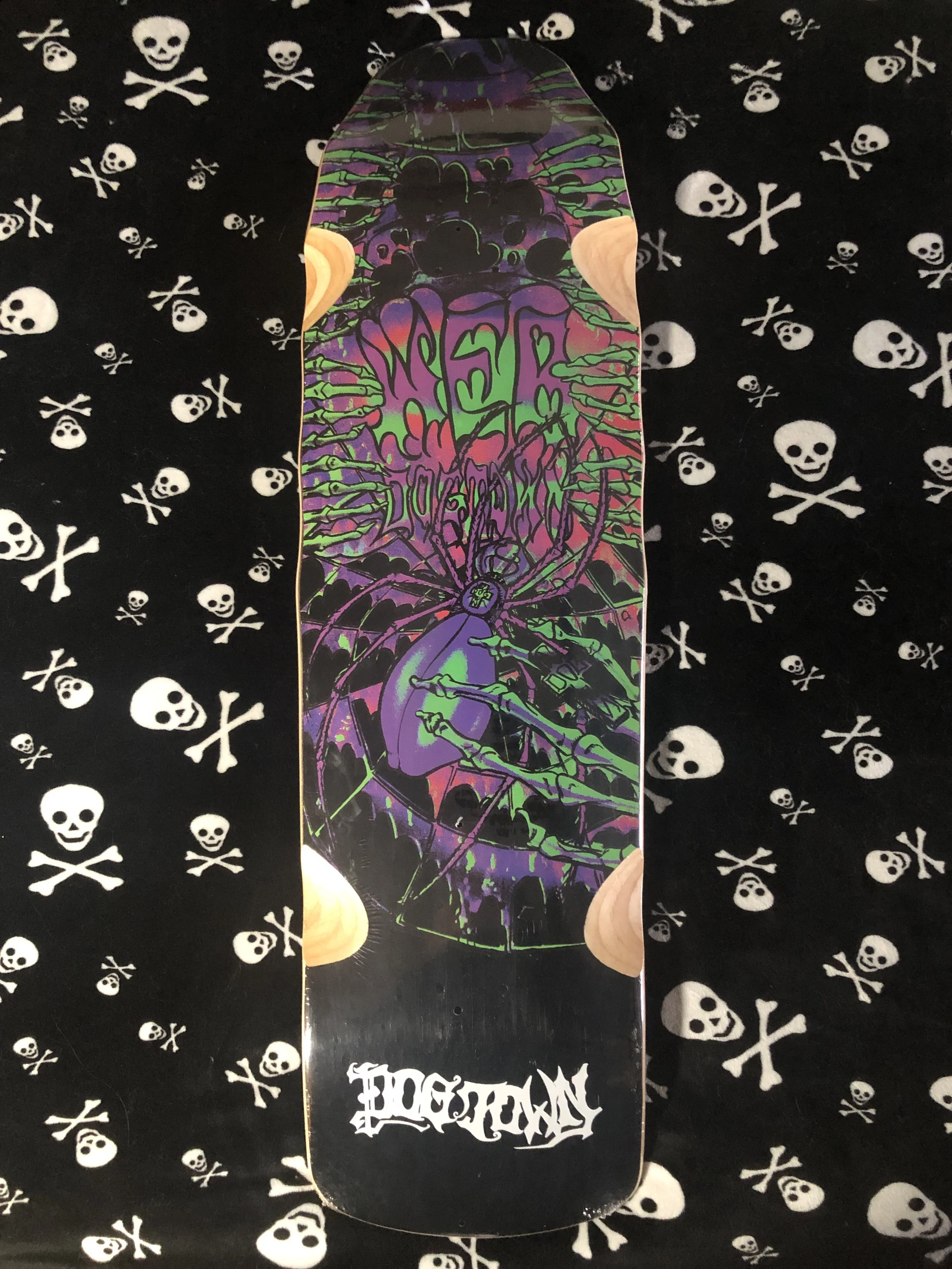 DOGTOWN WEB LONGBOARD SKATEBOARD DECK — DEATHGEAR PRODUCTS SKATE SHOP