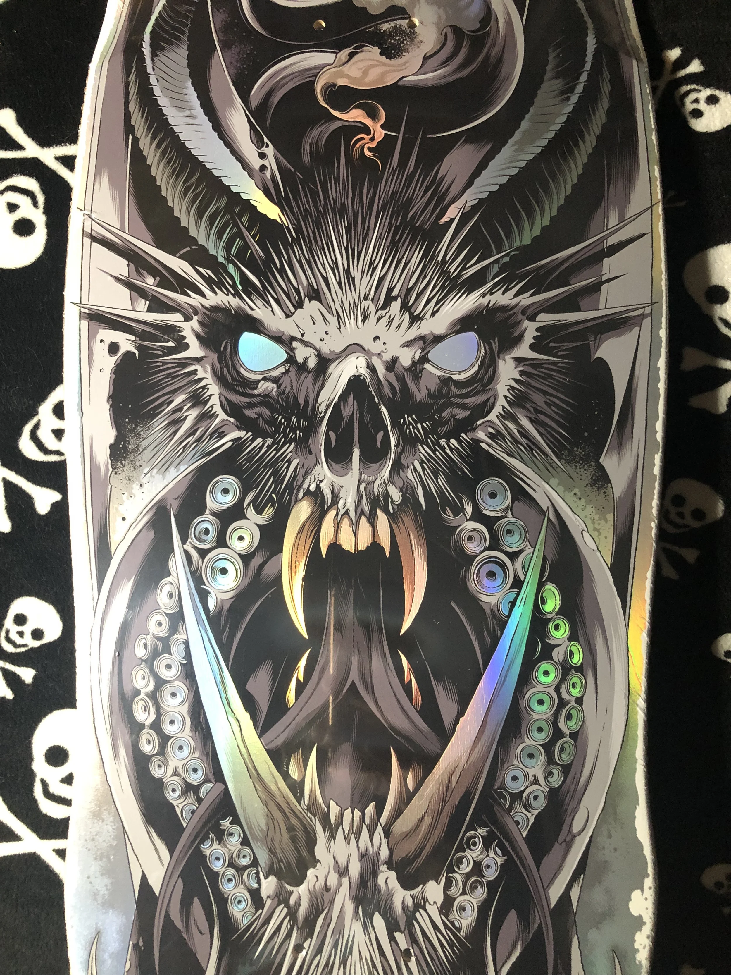 SANTA CRUZ~ ERICK WINKOWSKI PRIMORDIAL SHAPED SKATEBOARD DECK ...