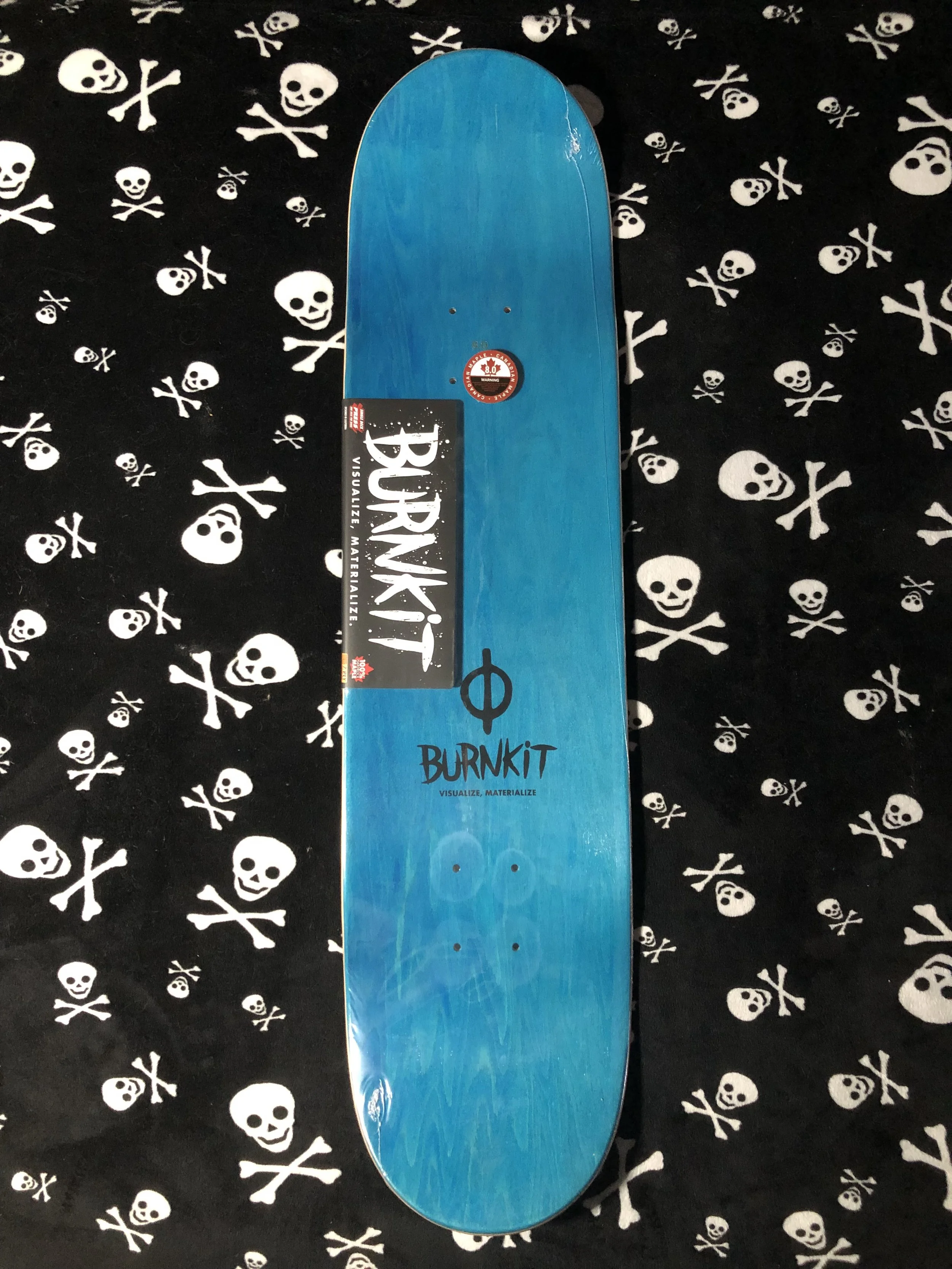 BURNKIT~ HAZE SKATEBOARD DECK — DEATHGEAR PRODUCTS SKATE SHOP