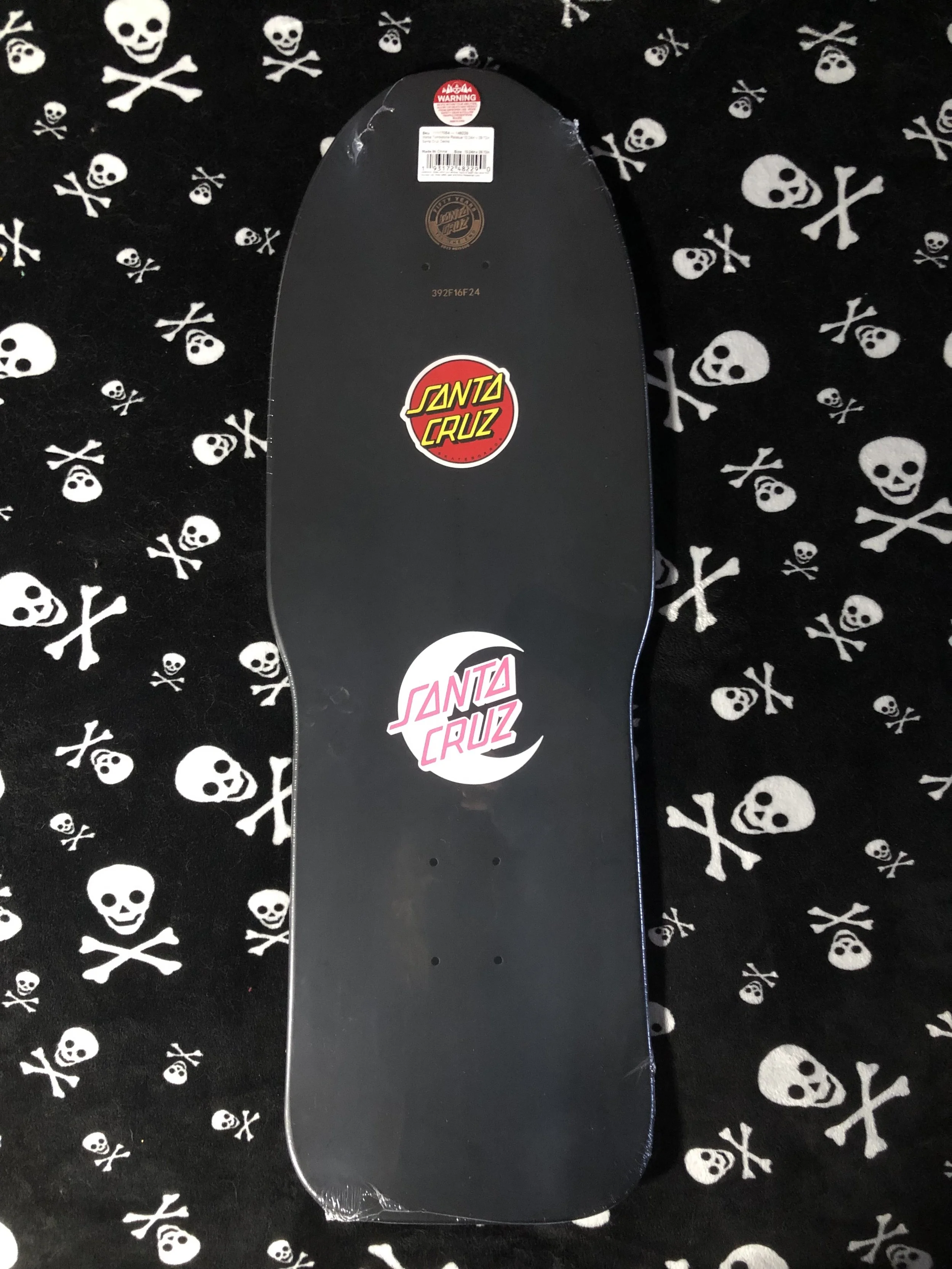 SANTA CRUZ~ M.ALBA TOMBSTONE 50TH ANNIVERSARY SKATEBOARD DECK ...