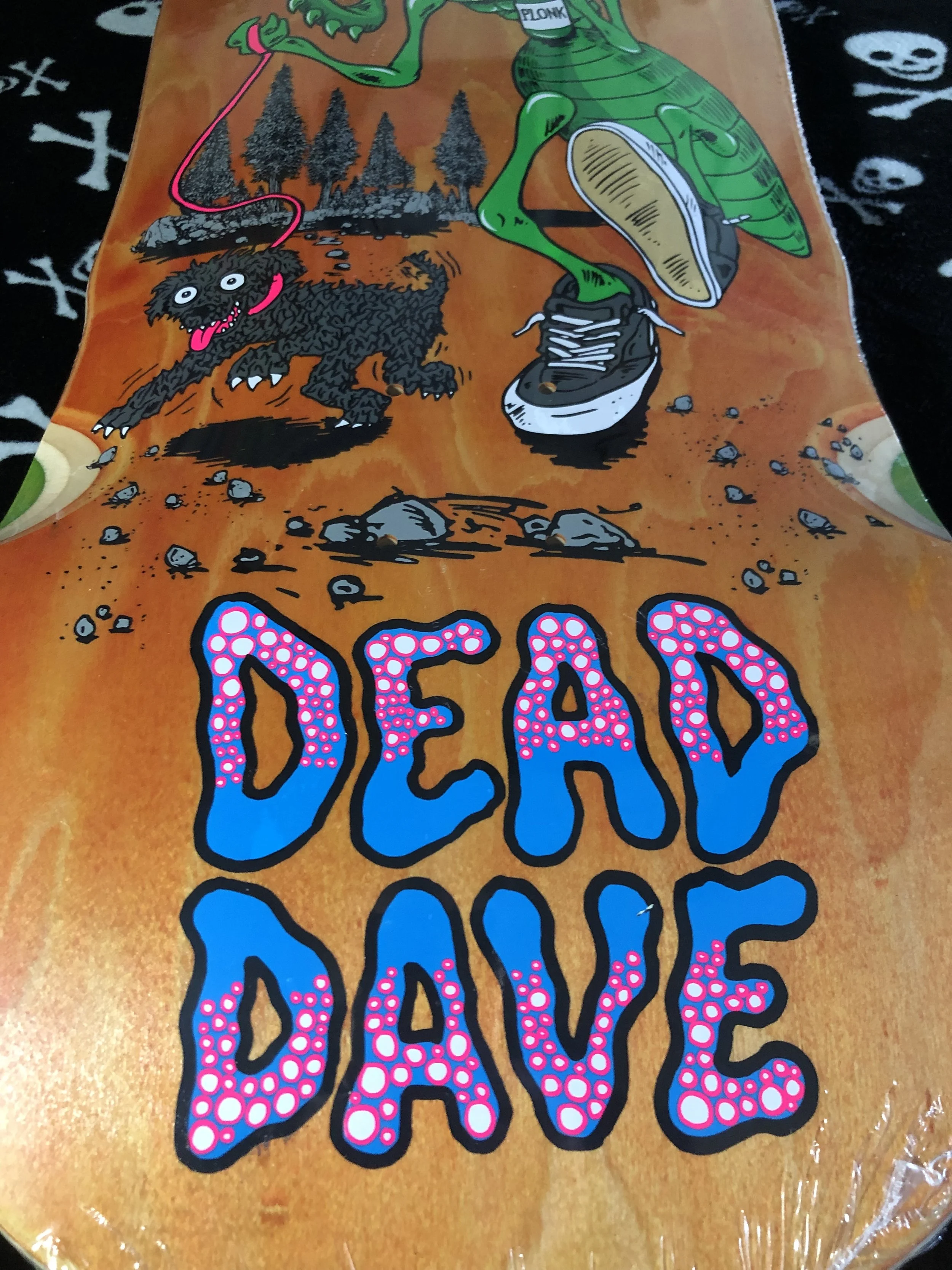 HEROIN~ DEAD DAVE BUG SKATEBOARD DECK — DEATHGEAR PRODUCTS SKATE SHOP