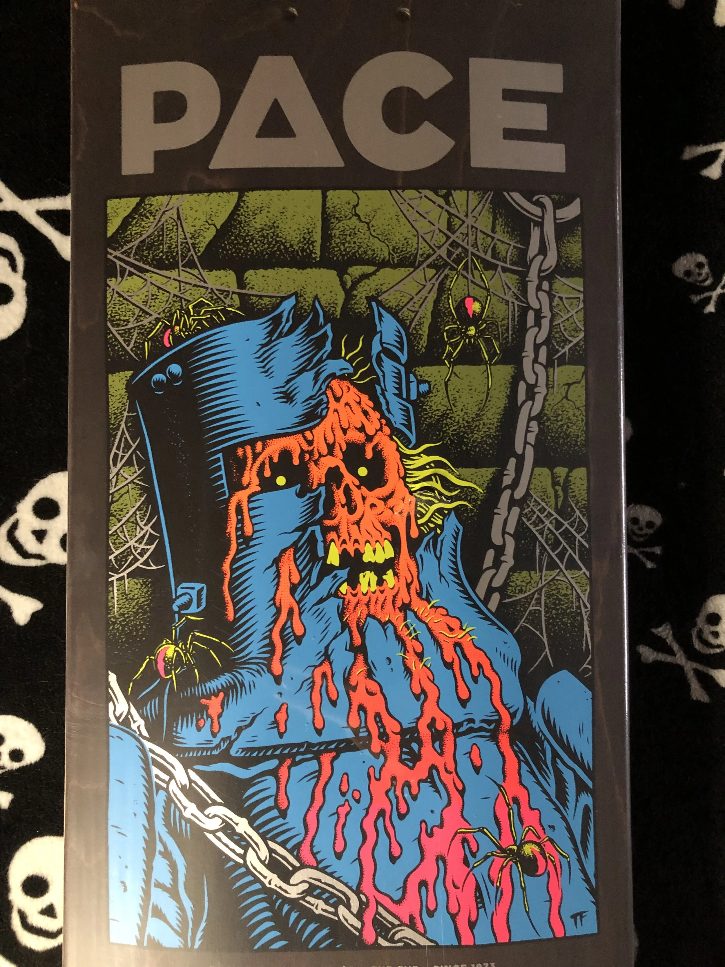 SANTA CRUZ~ PACE DUNGEON SKATEBOARD DECK — DEATHGEAR PRODUCTS SKATE SHOP