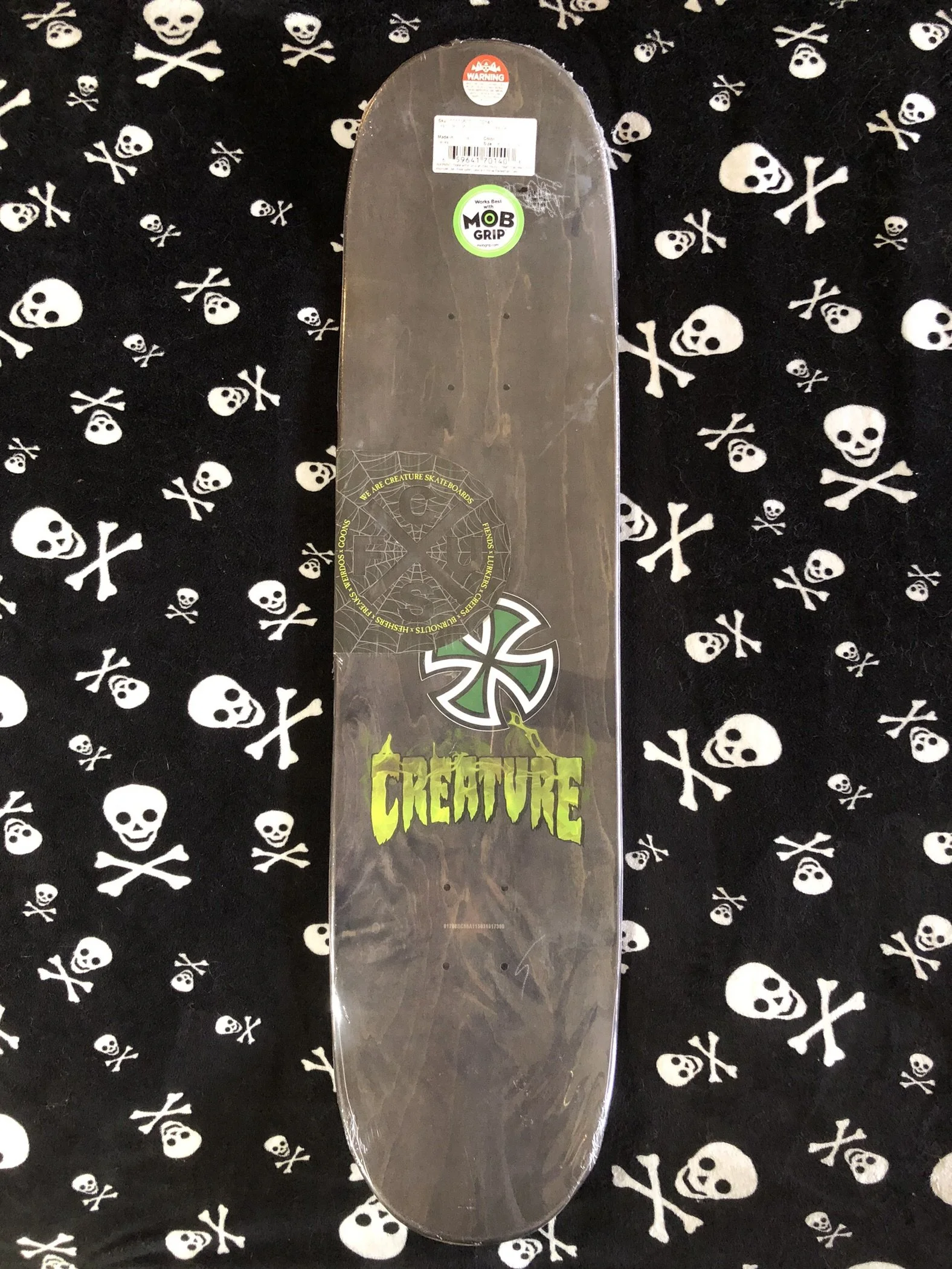 CREATURE~ TEAM INFERNO SKATEBOARD DECK — DEATHGEAR PRODUCTS SKATE SHOP