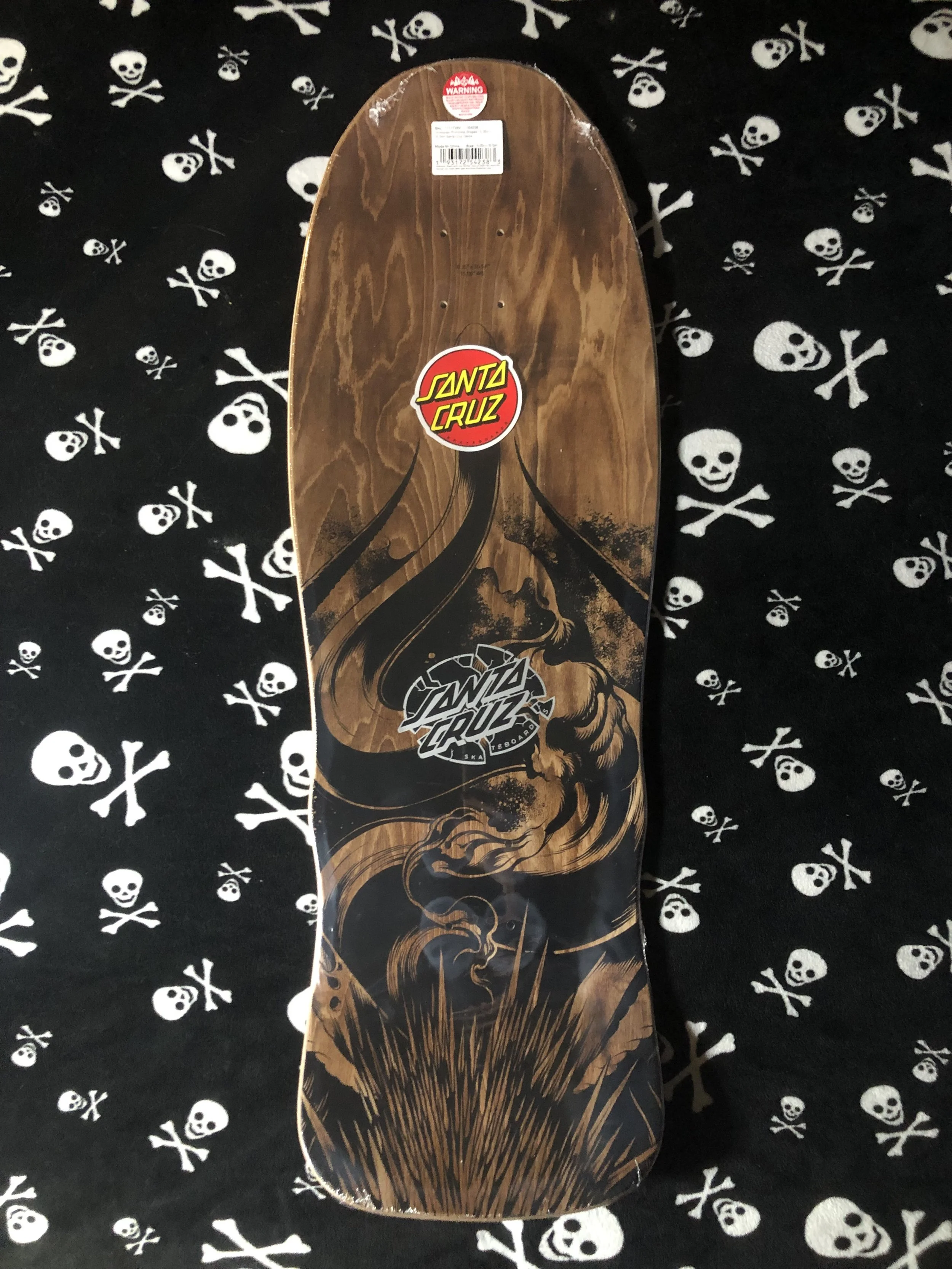 SANTA CRUZ~ ERICK WINKOWSKI PRIMORDIAL SHAPED SKATEBOARD DECK ...