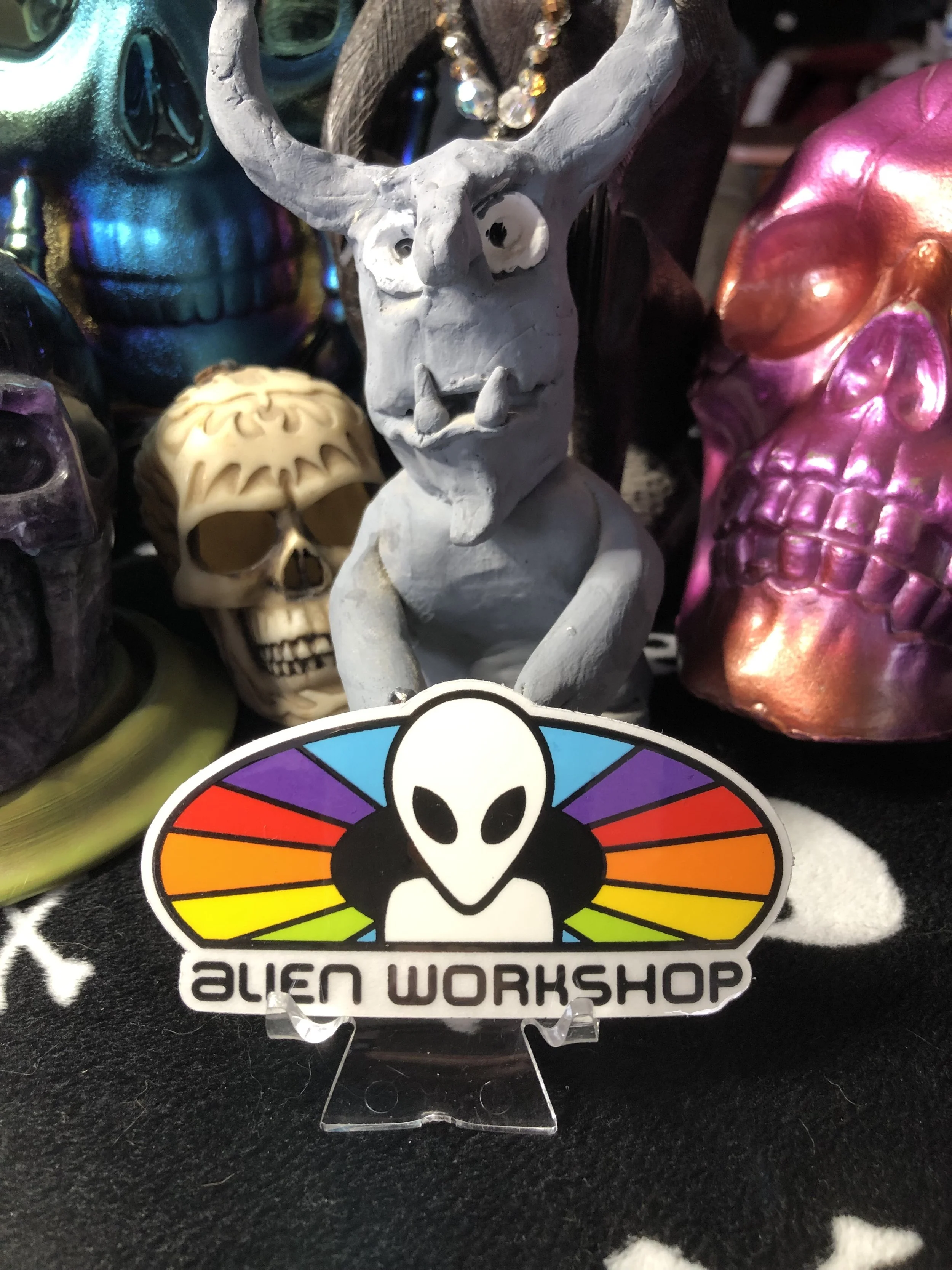 ALIEN WORKSHOP SPECTRUM STICKER — DEATHGEAR PRODUCTS SKATE SHOP