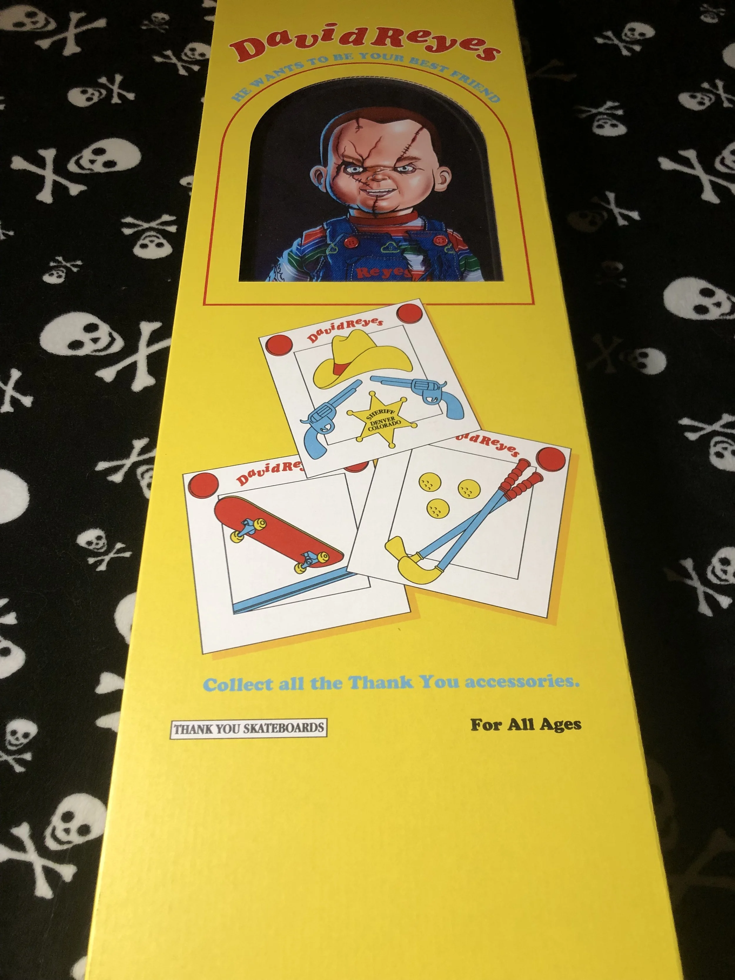 THANK YOU~ DAVID REYES "BUDDY REYES" SKATEBOARD DECK — DEATHGEAR ...