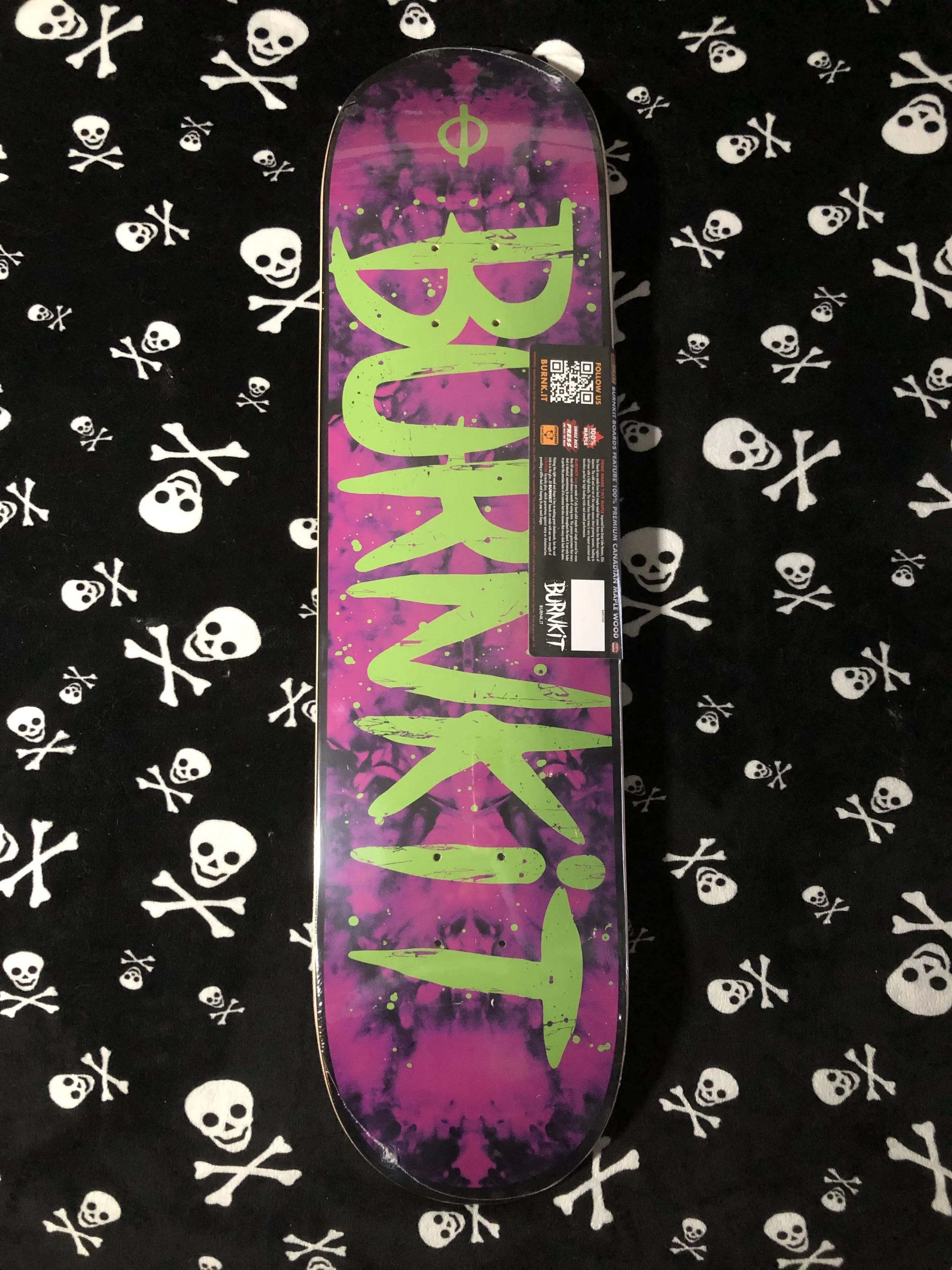 BURNKIT~ HAZE SKATEBOARD DECK — DEATHGEAR PRODUCTS SKATE SHOP