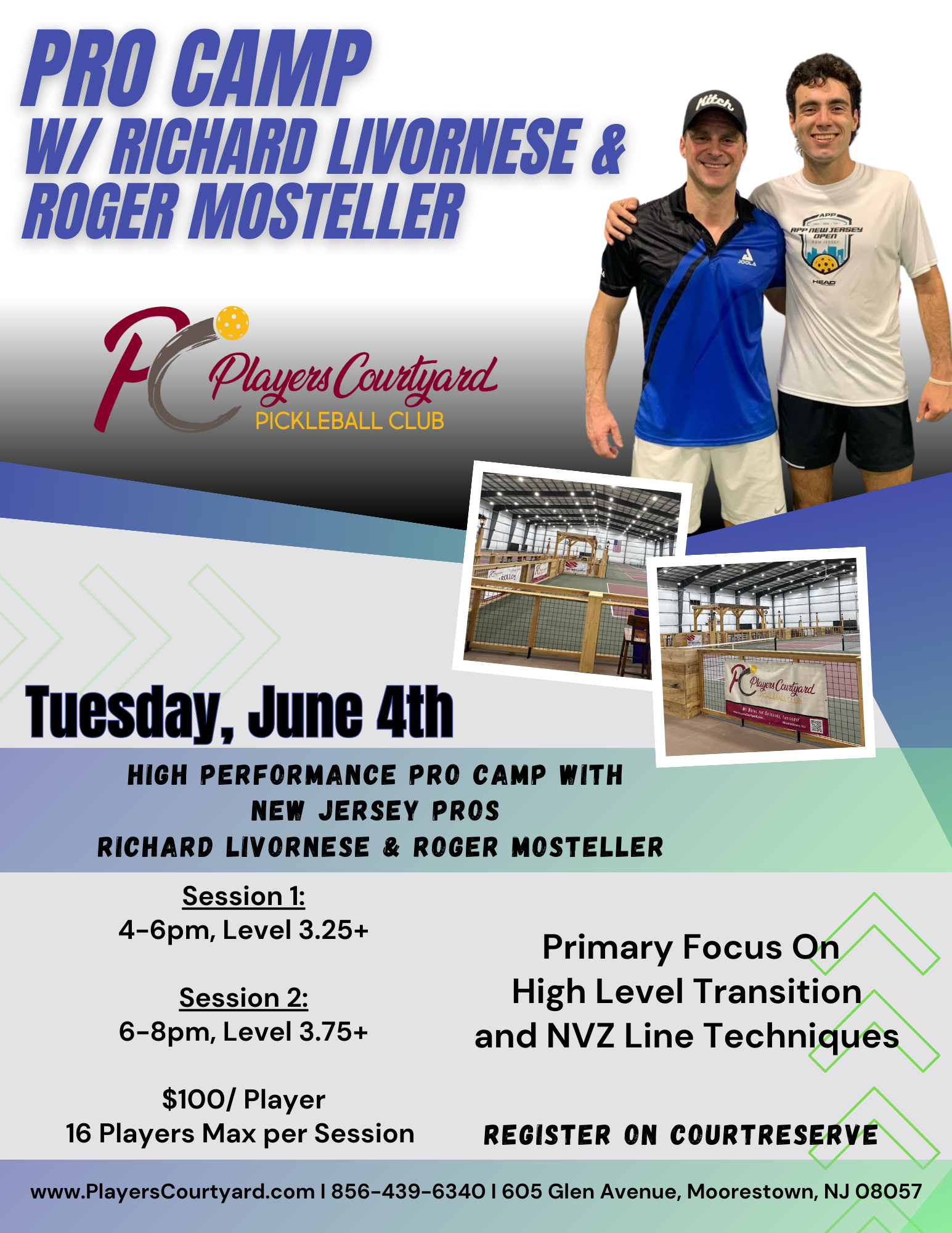 Clinic — Players Courtyard