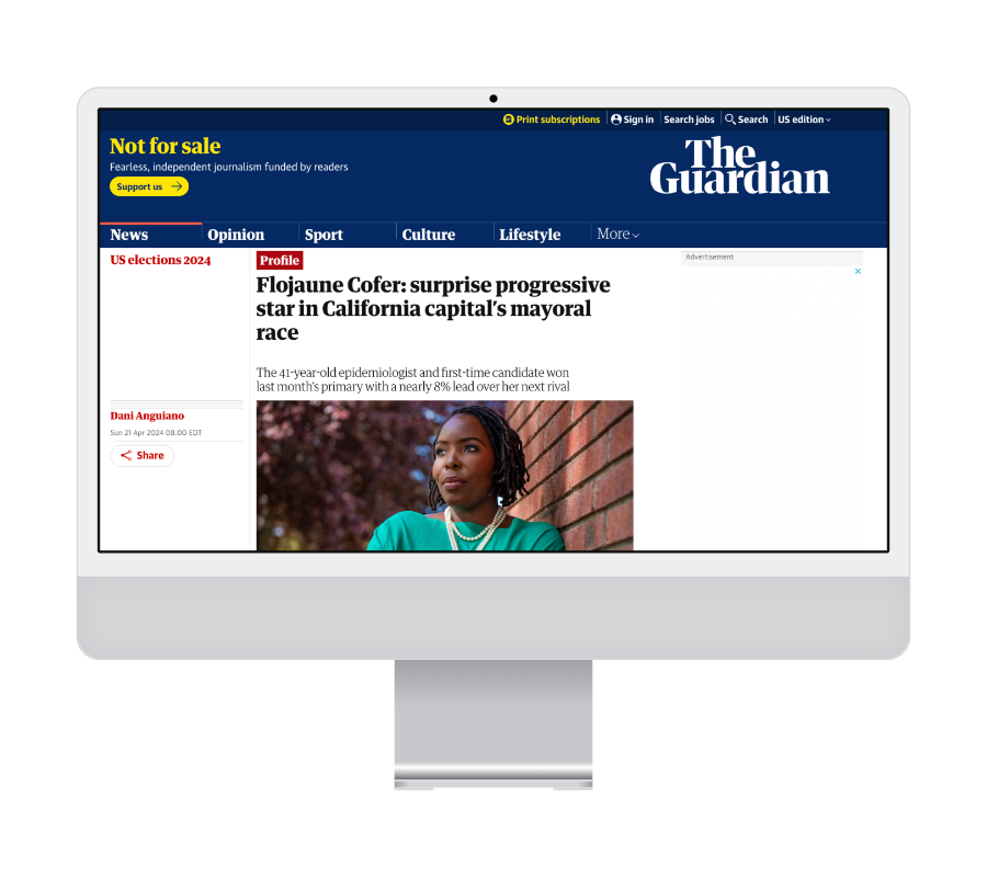 Dr. Flo Cofer for Sacramento Mayor