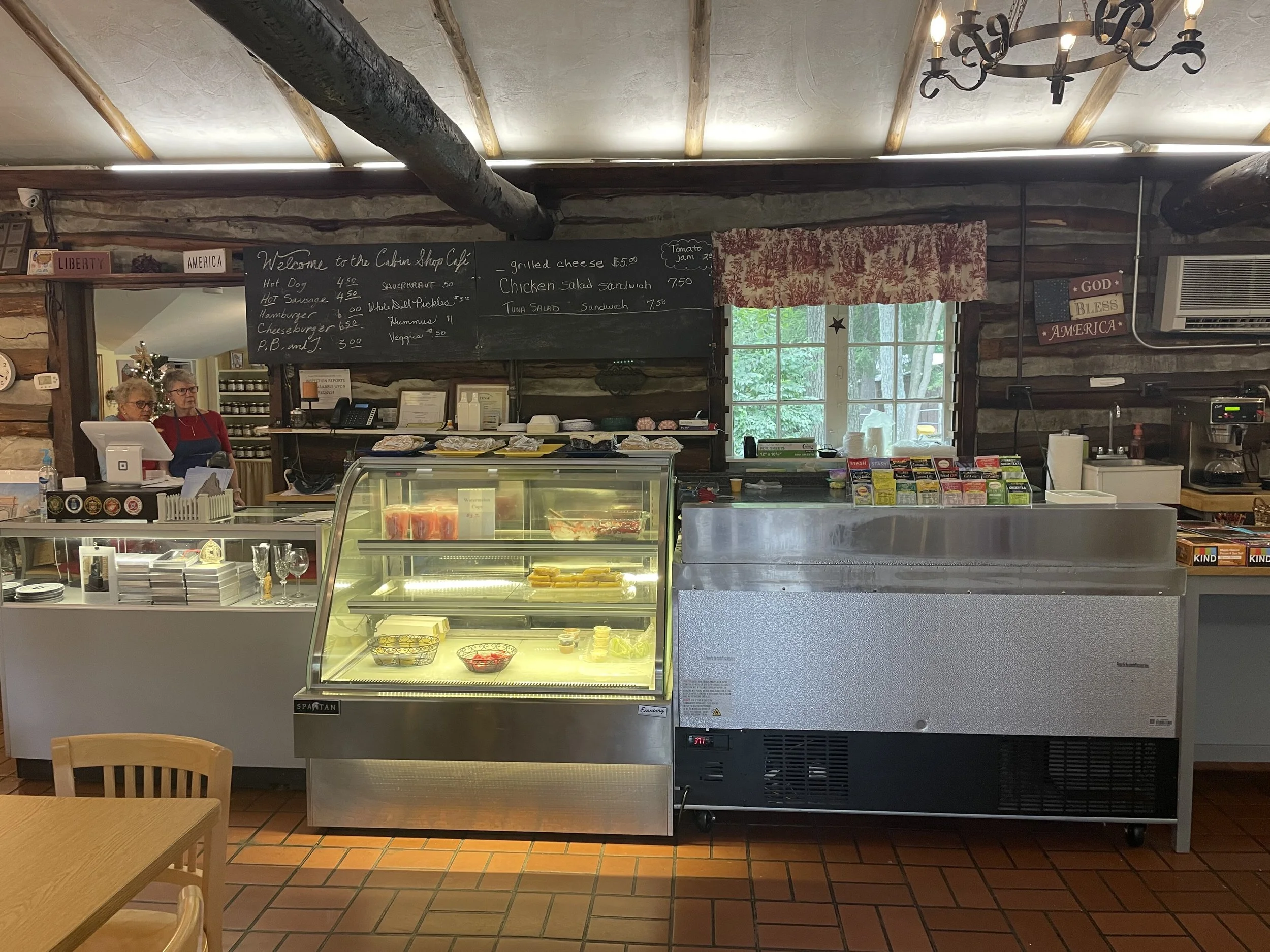 Cabin Shop Café — Washington Memorial Chapel