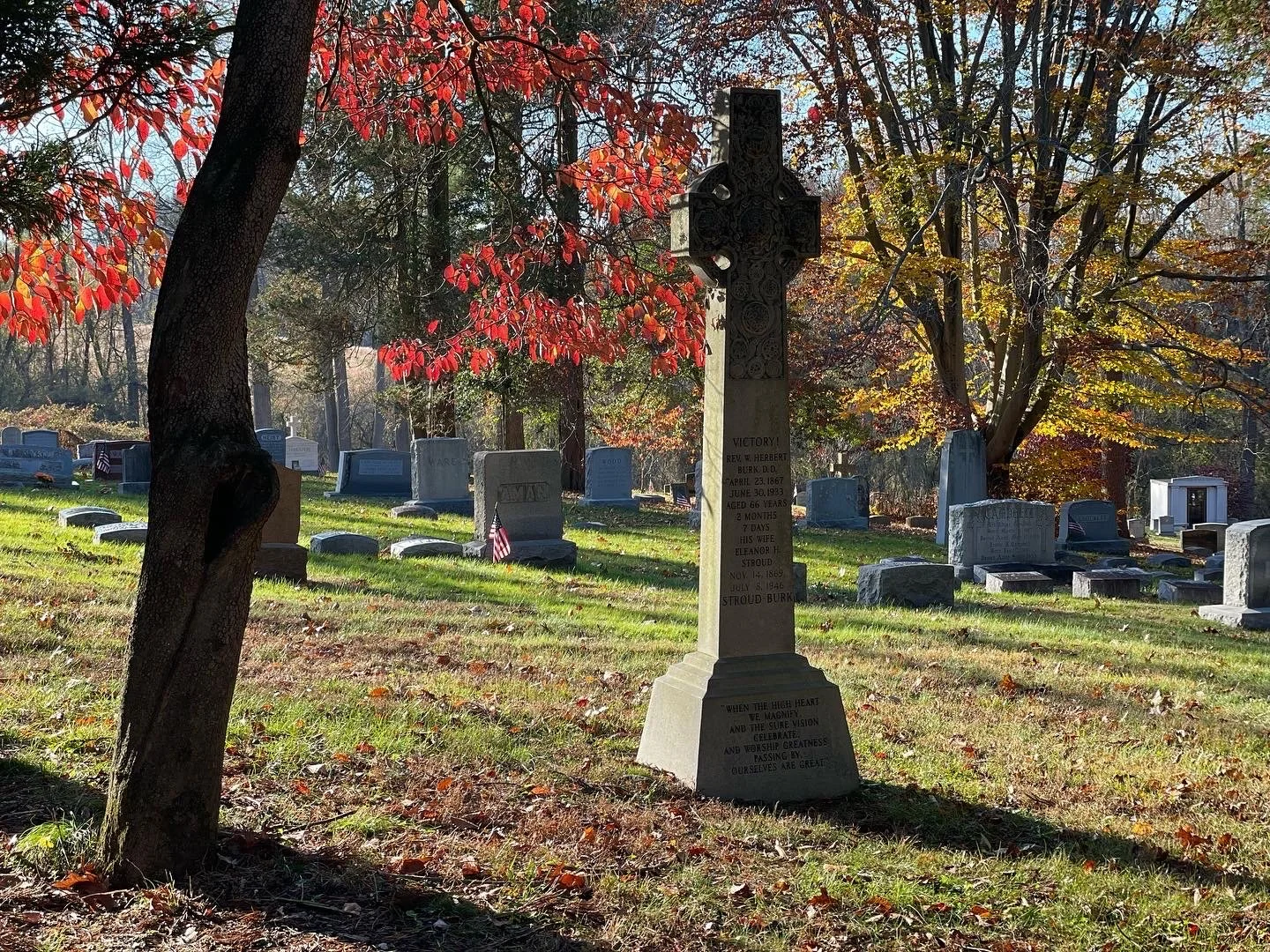 Cemetery & Funerals — Washington Memorial Chapel