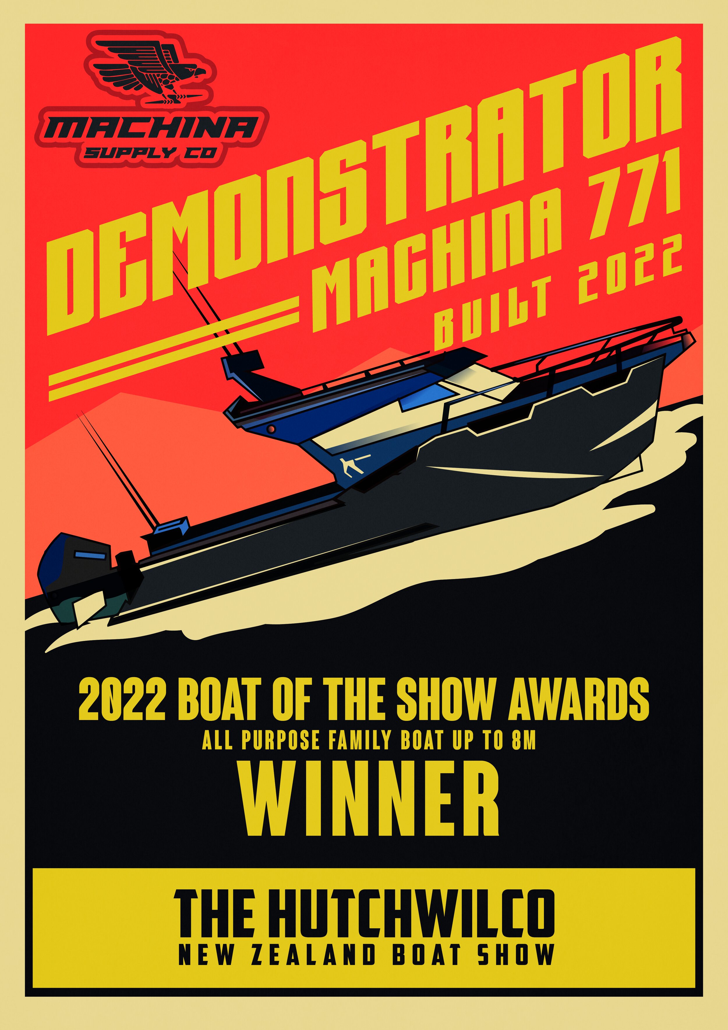 771 Machina — Machina Peritia | NZ Made Aluminium Pontoon Boats