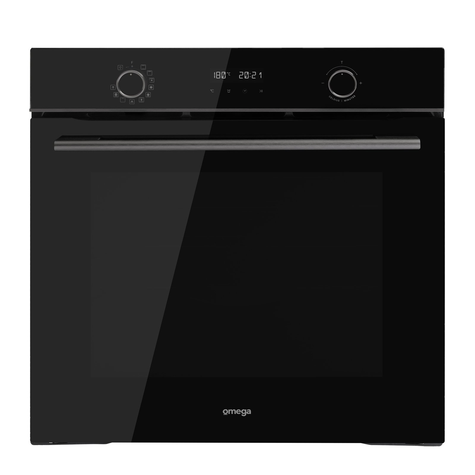 60cm 16 Function Pyrolytic Oven with AirFry, Midnight | OBOP6016AM ...