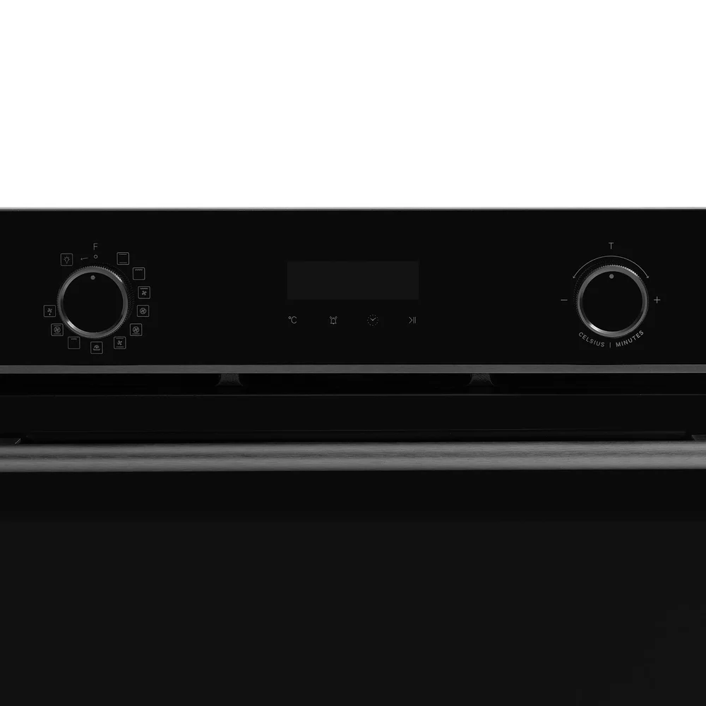 60cm 6 Function Oven with AirFry, Midnight | OBO606AMCOM — Omega Appliances