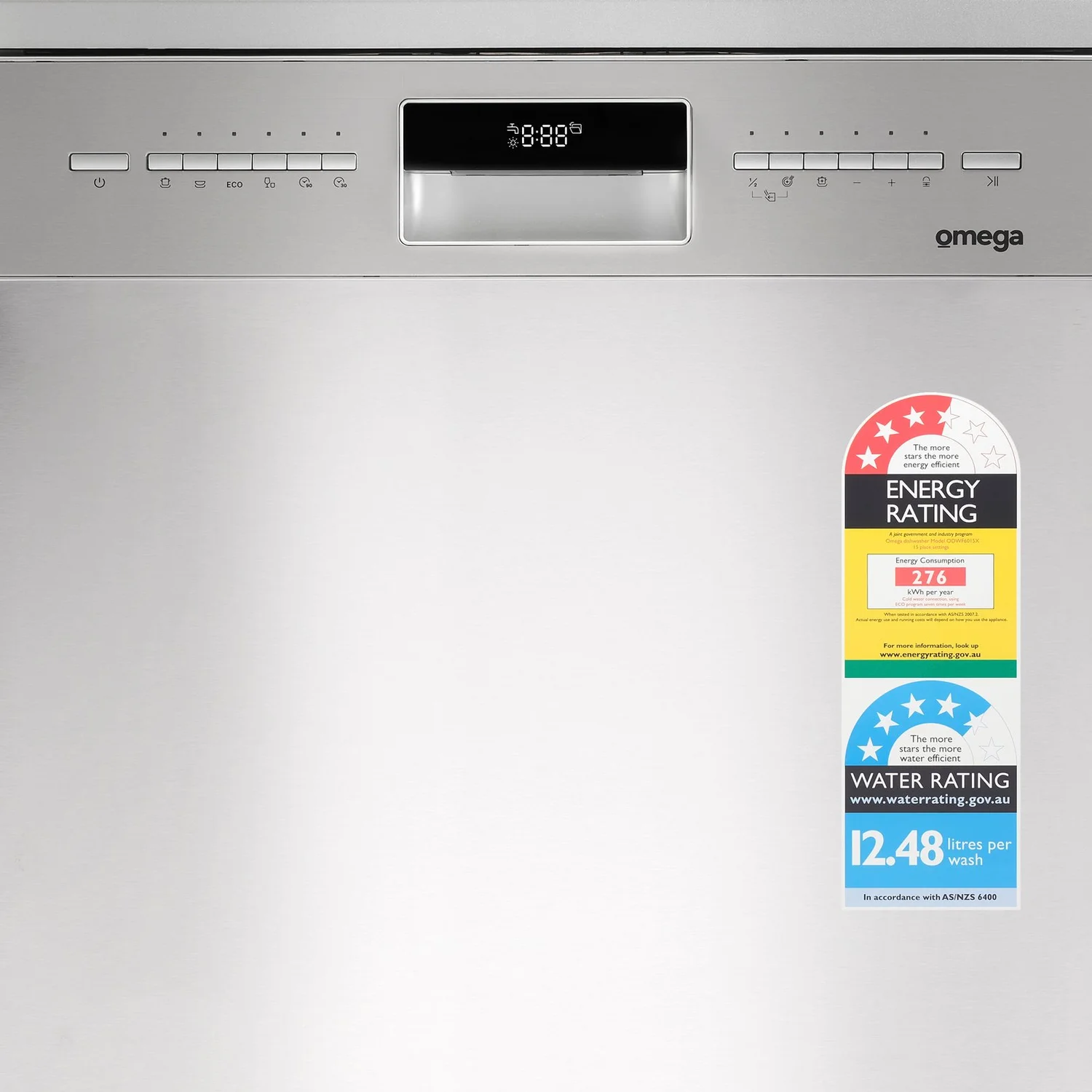55cm Benchtop Dishwasher | ODW101W — Omega Appliances