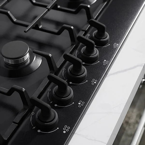 90cm 5 Burner Gas Cooktop | OCGG905COM — Omega Appliances