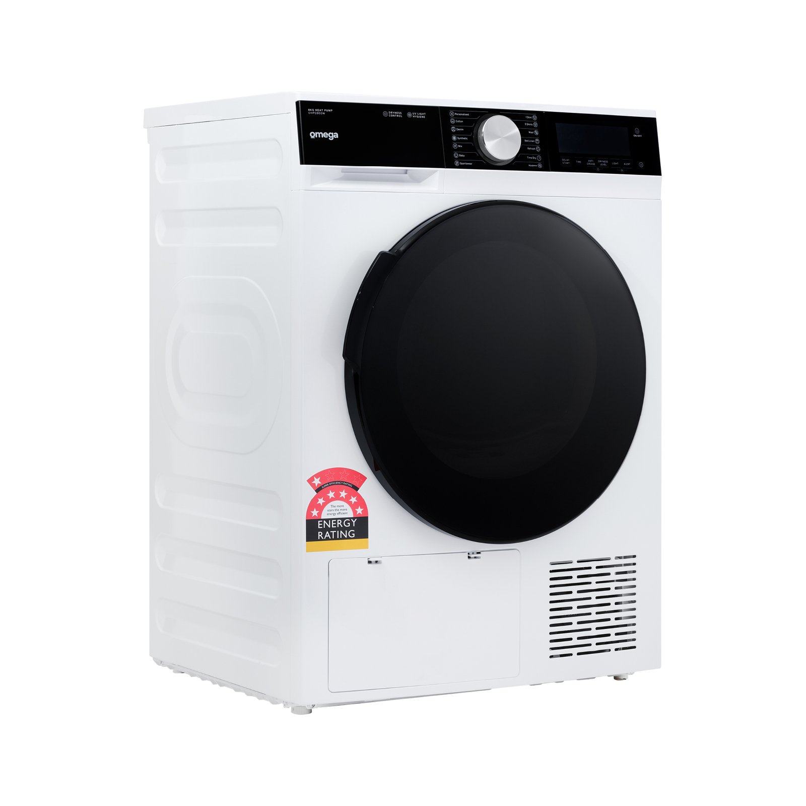 4.5kg Vented Clothes Dryer | OCD45W.1 — Omega Appliances