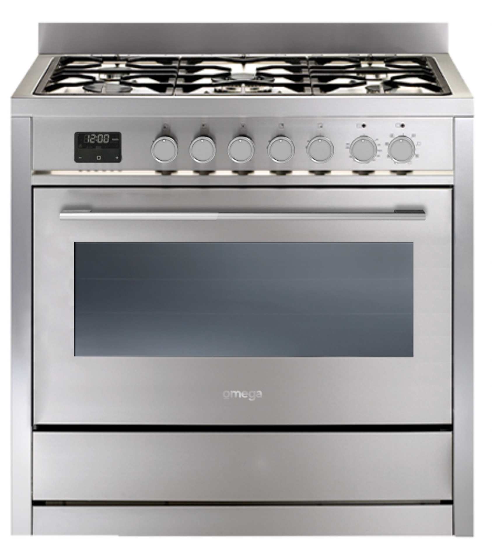 90cm 9 Function Freestanding Oven Of910fx Omega Appliances