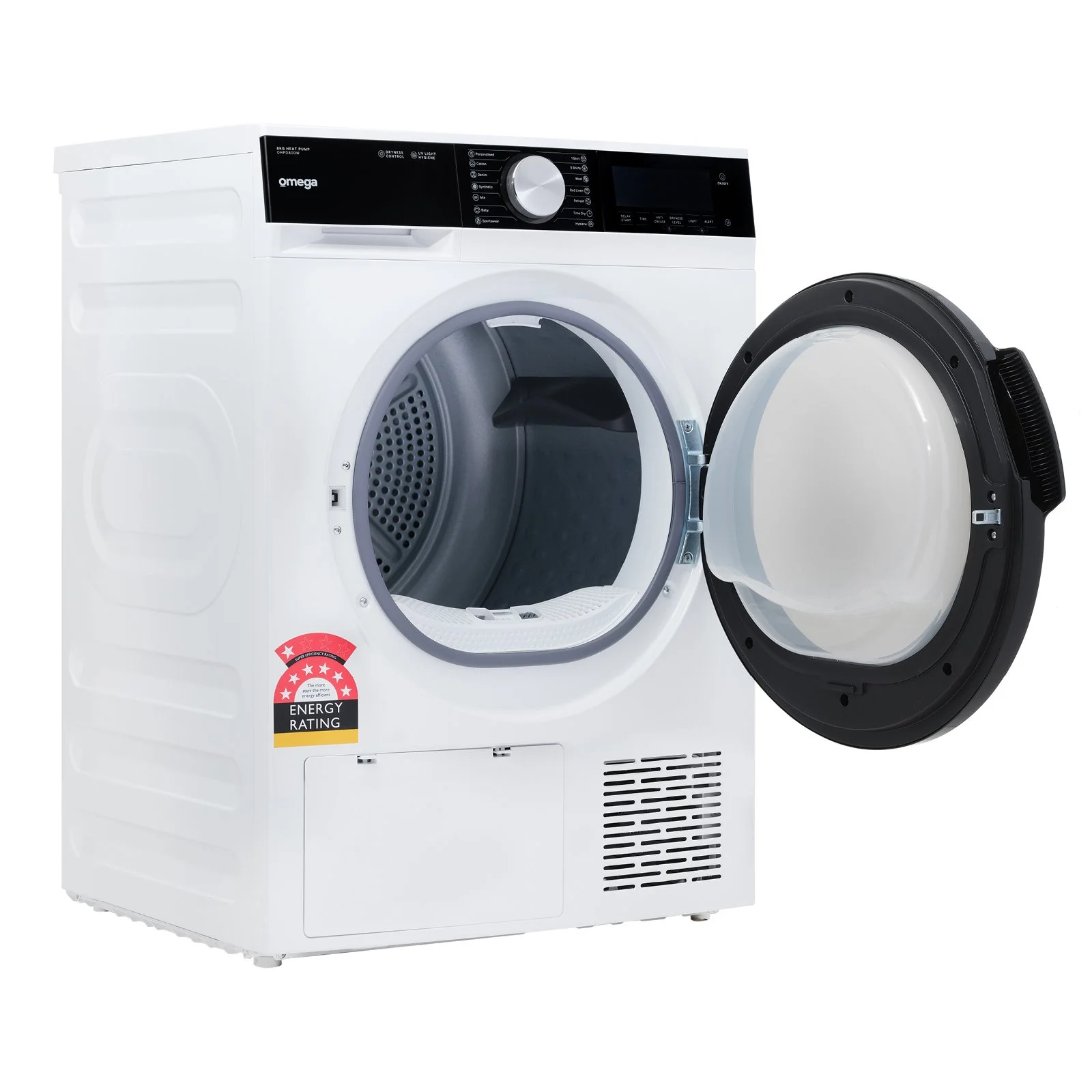 4.5kg Vented Clothes Dryer | OCD45W.1 — Omega Appliances