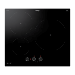 90cm 5 Zone Induction Cooktop with BridgeZones | OCI903FTZ — Omega ...
