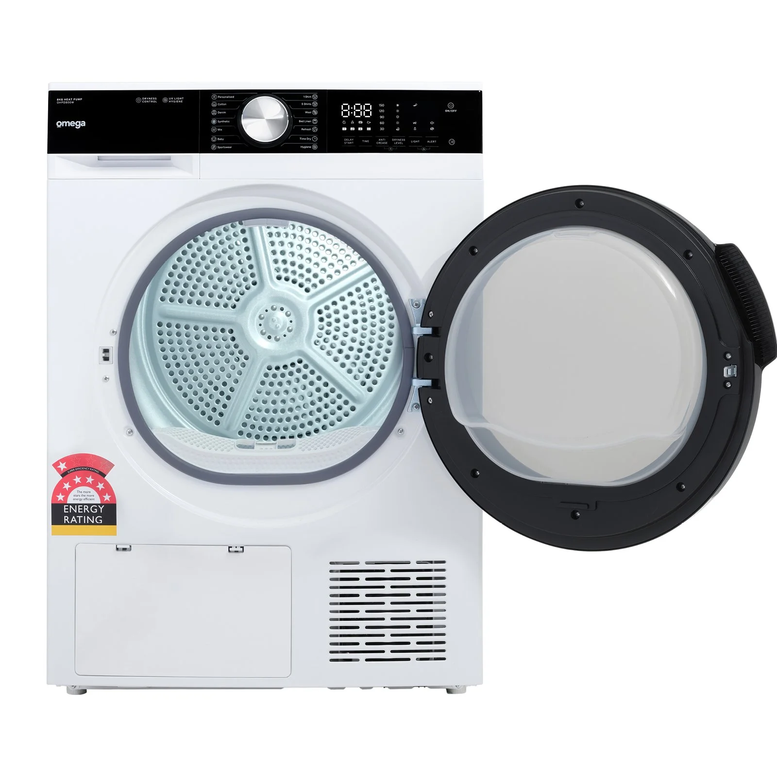 4.5kg Vented Clothes Dryer | OCD45W.1 — Omega Appliances