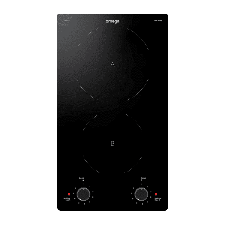 60cm Ceramic Cooktop, Touch Controls | OCC604TZ — Omega Appliances