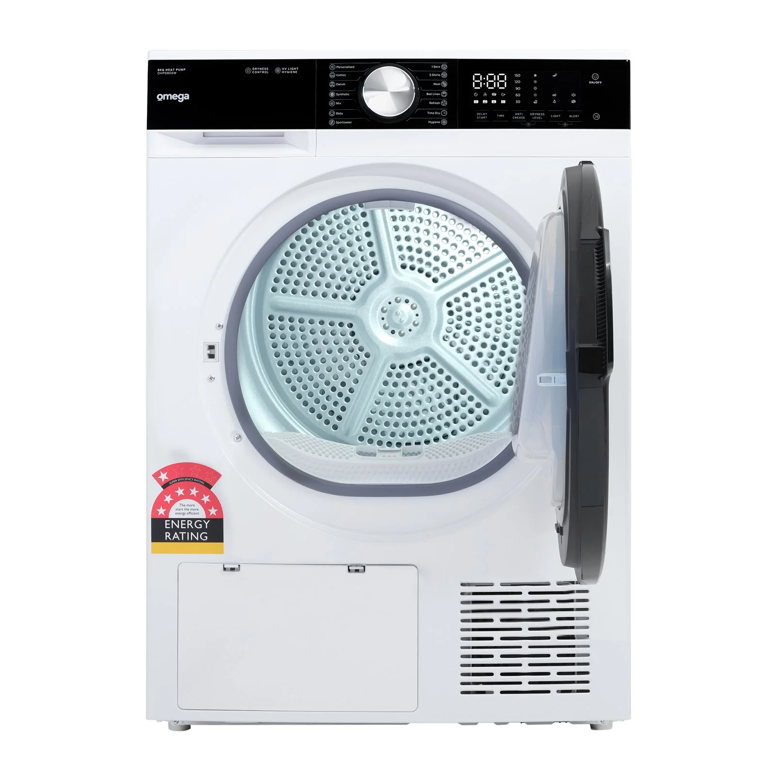 4.5kg Vented Clothes Dryer | OCD45W.1 — Omega Appliances