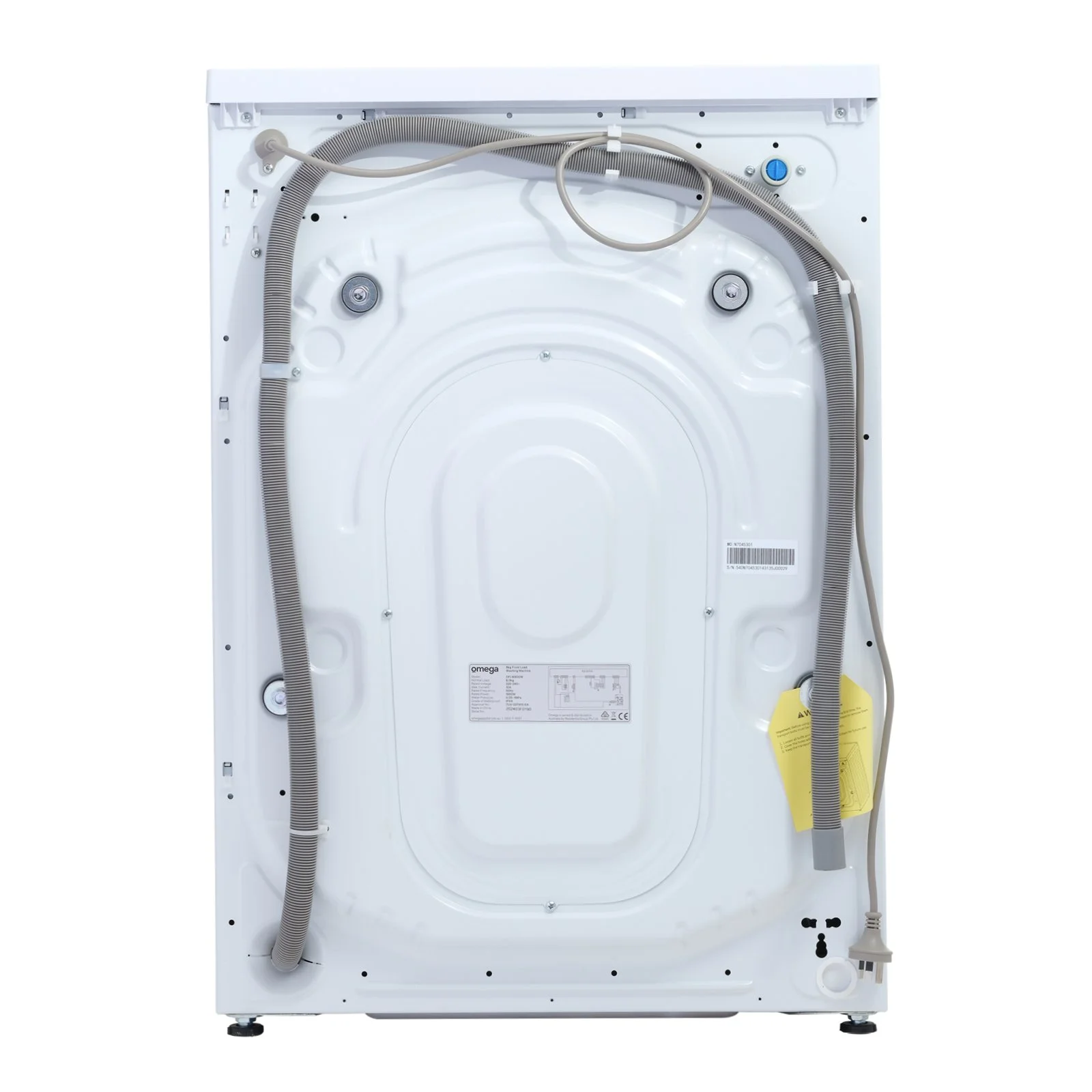 10kg Auto Dose Front Load Washing Machine | OFLW1000AW — Omega Appliances