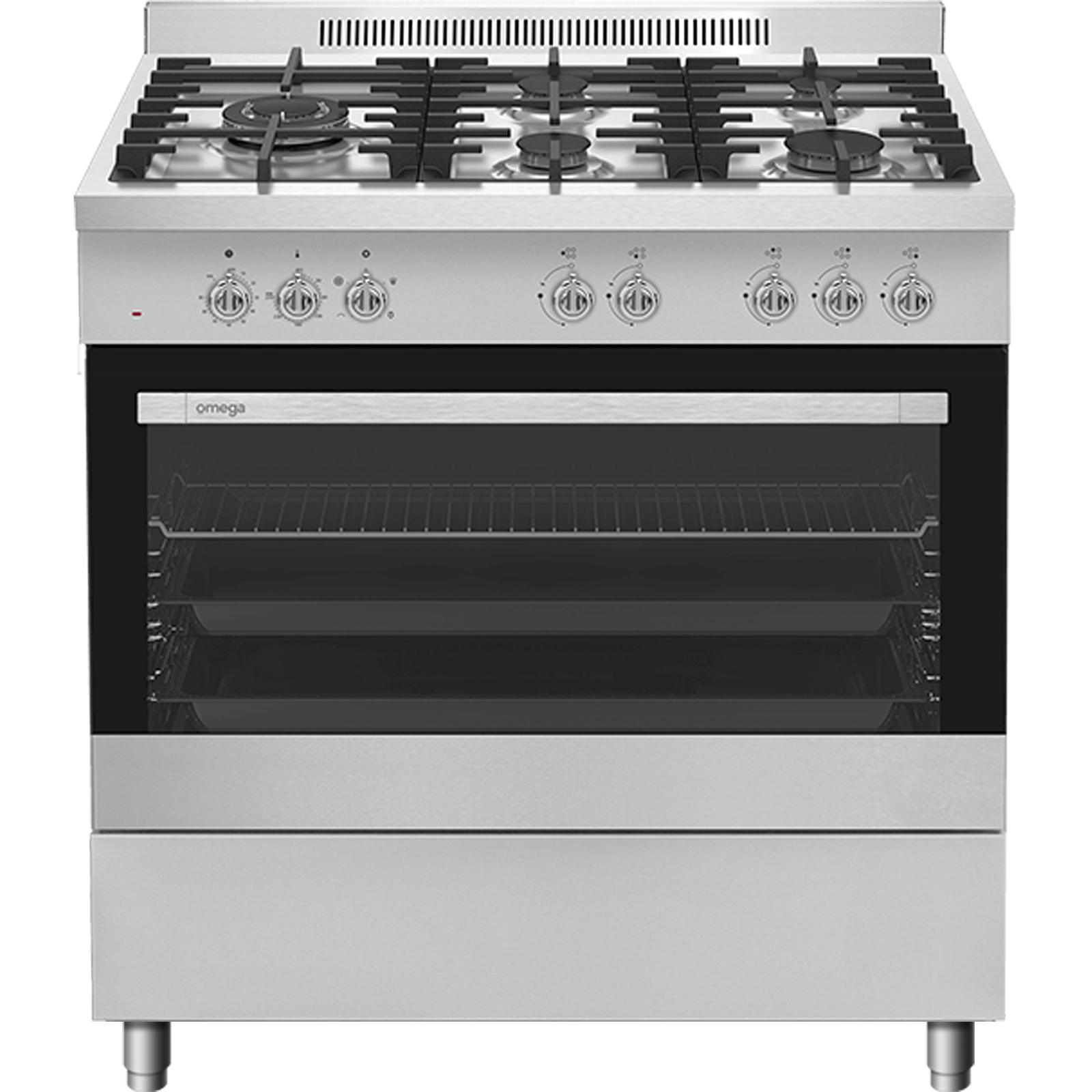 90cm 9 Function Freestanding Oven | OF910FX — Omega Appliances