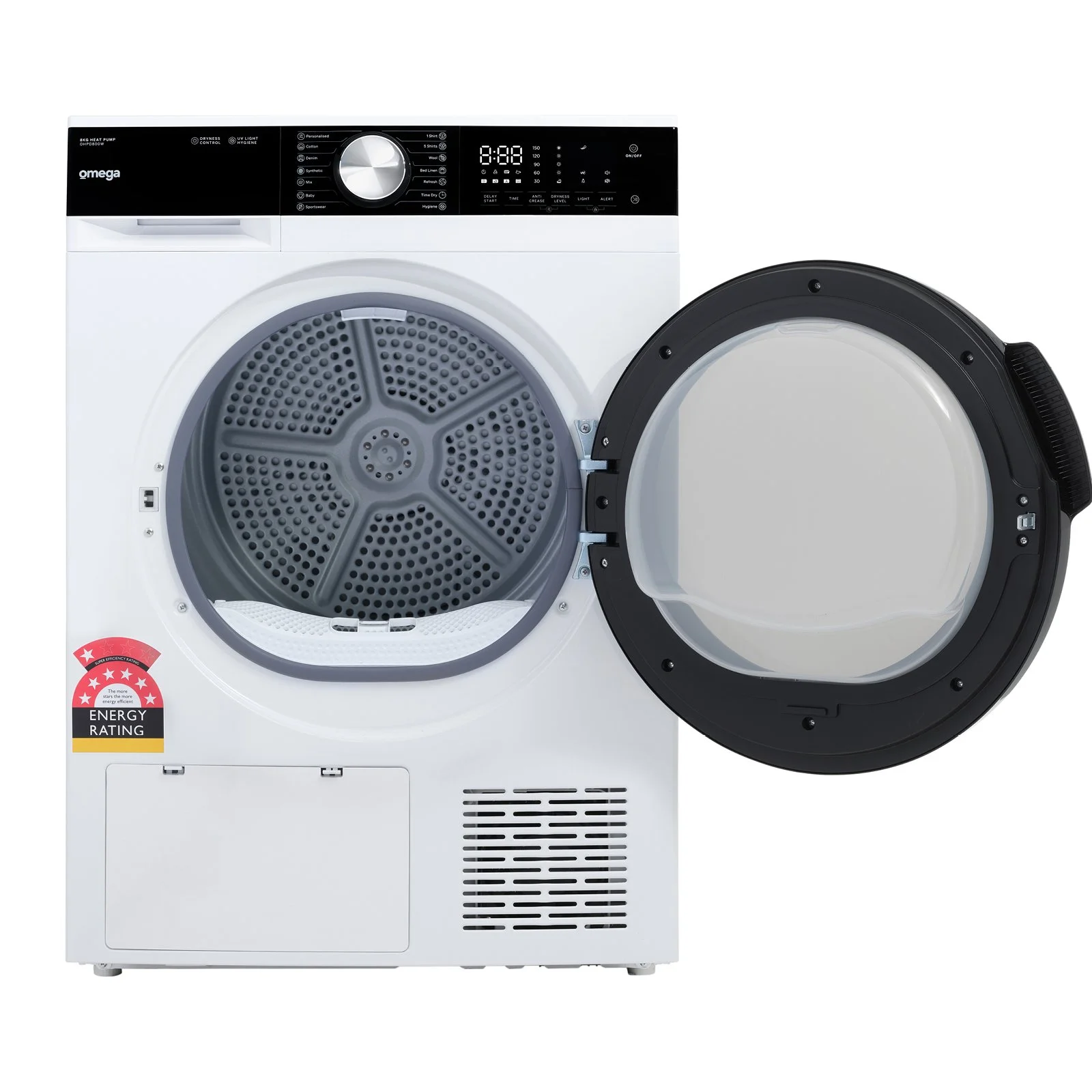 4.5kg Vented Clothes Dryer | OCD45W.1 — Omega Appliances