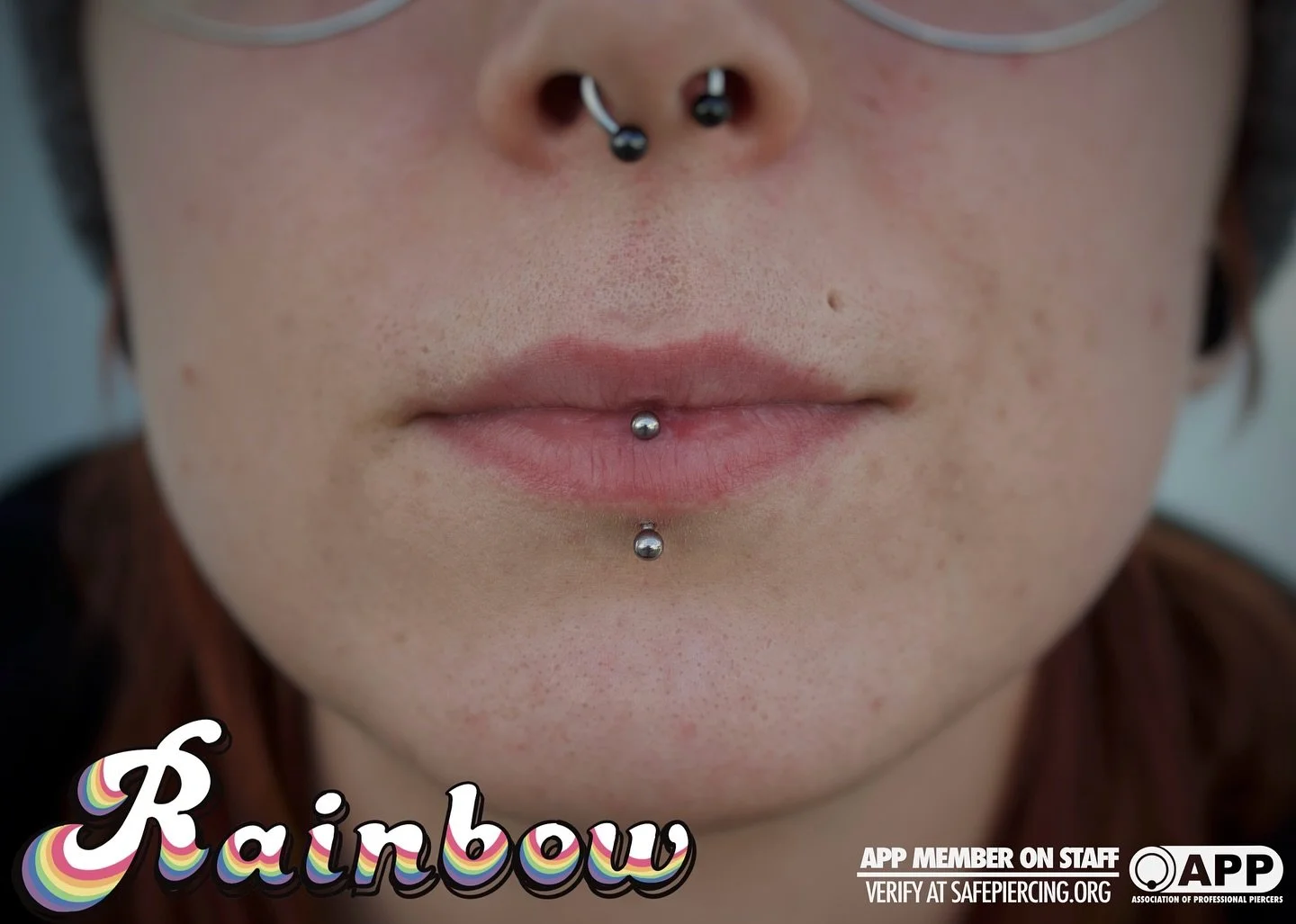 Rainbow Body Piercing
