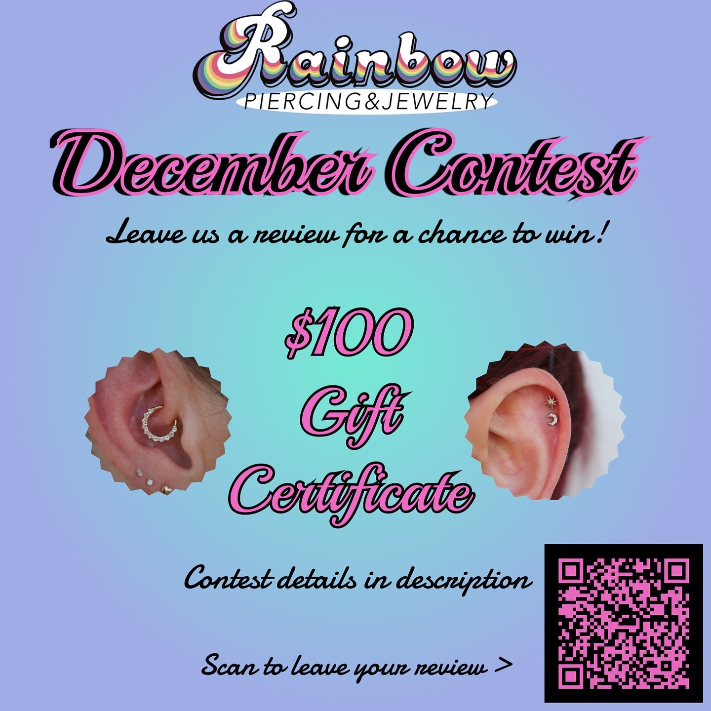 Rainbow Body Piercing
