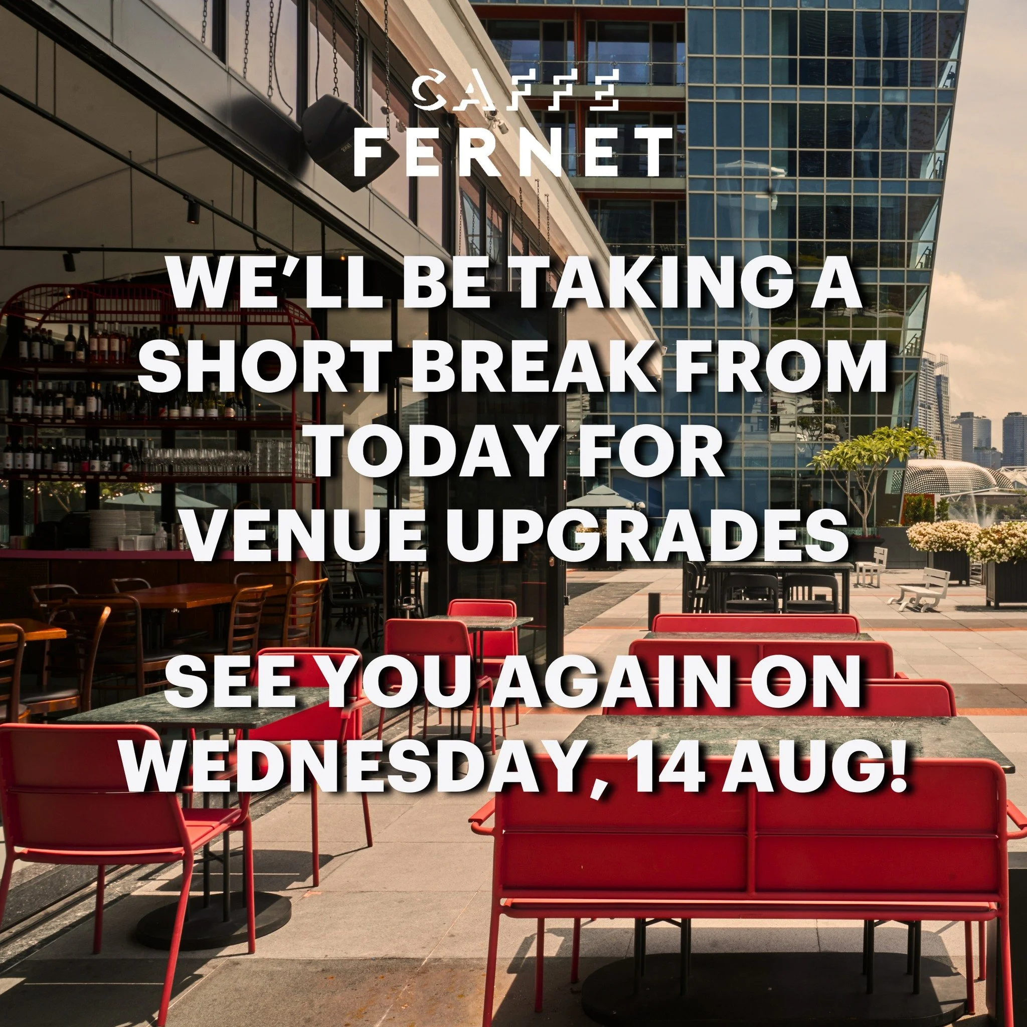 Caffe Fernet Singapore - Modern Italian Cuisine by Marina Bay