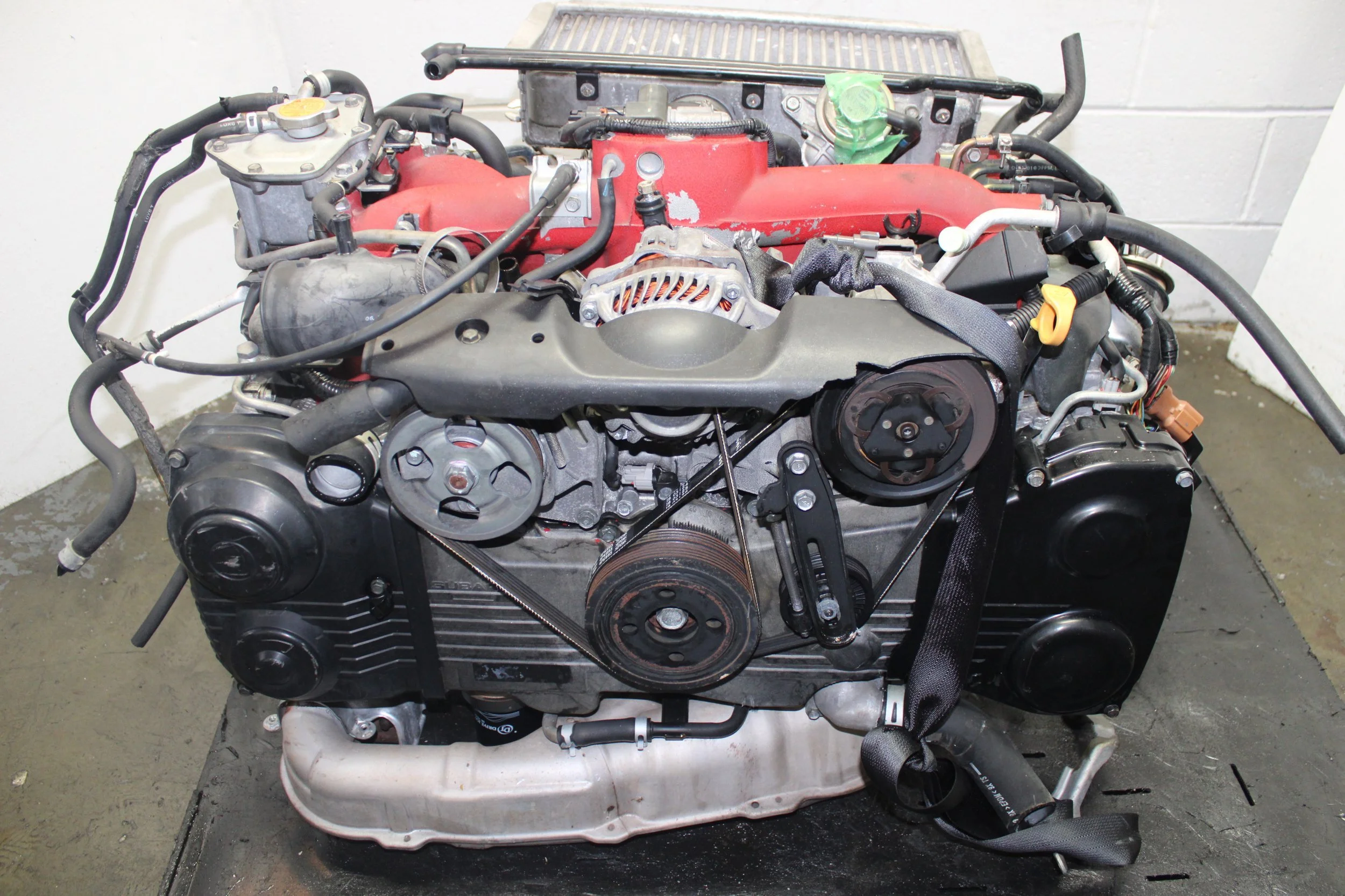 2006-2007 SUBARU WRX STI V9 ENGINE 2.0L TURBO MOTOR WIRING ECM JDM ...