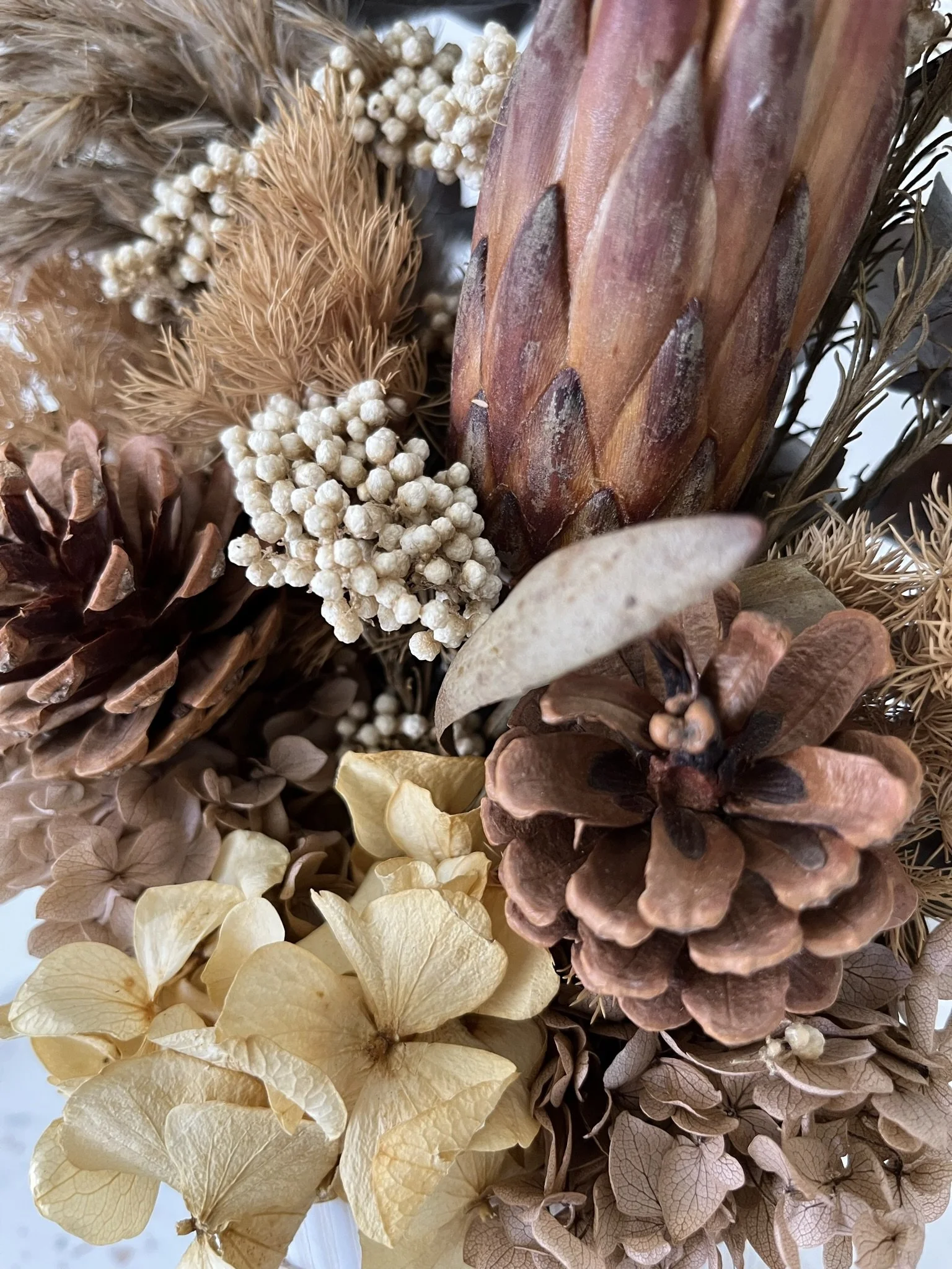 Dried Flower Arrangement Pink — The Preserved Stem - Dried Flowers