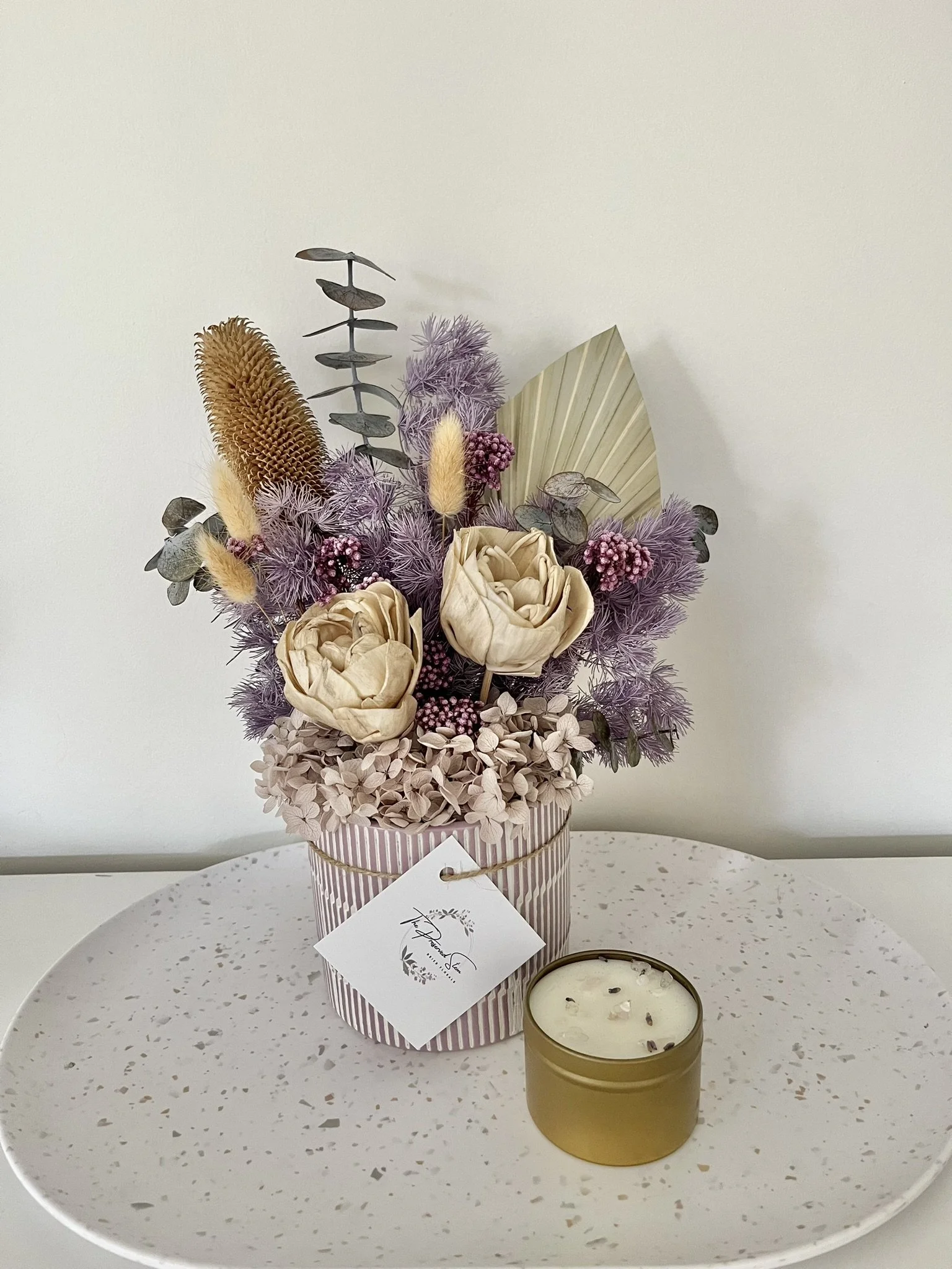 Dried Flower Arrangement Native — The Preserved Stem - Dried Flowers