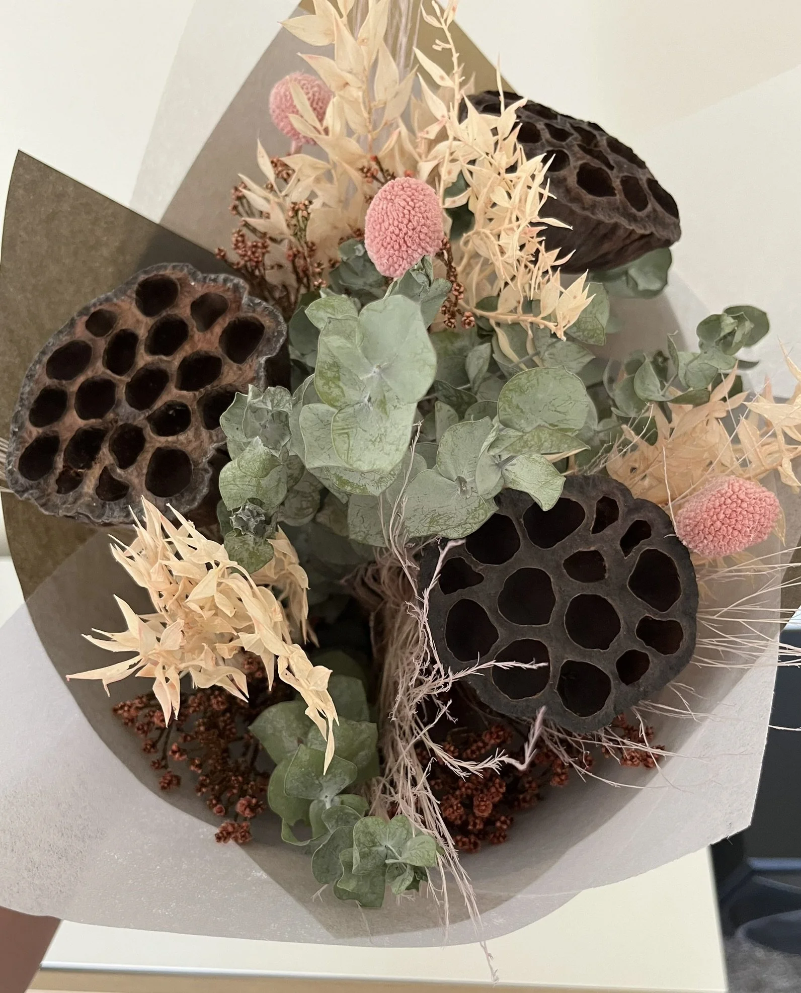 Dried Native Bunch with Banksia — The Preserved Stem - Dried Flowers