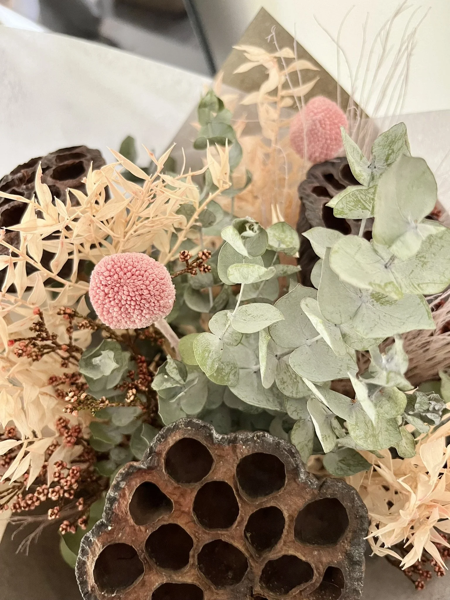 Dried Native Bunch with Banksia — The Preserved Stem - Dried Flowers