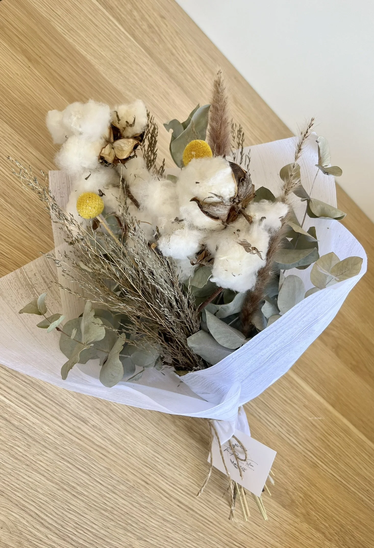 Dried Native Bunch with Banksia — The Preserved Stem - Dried Flowers