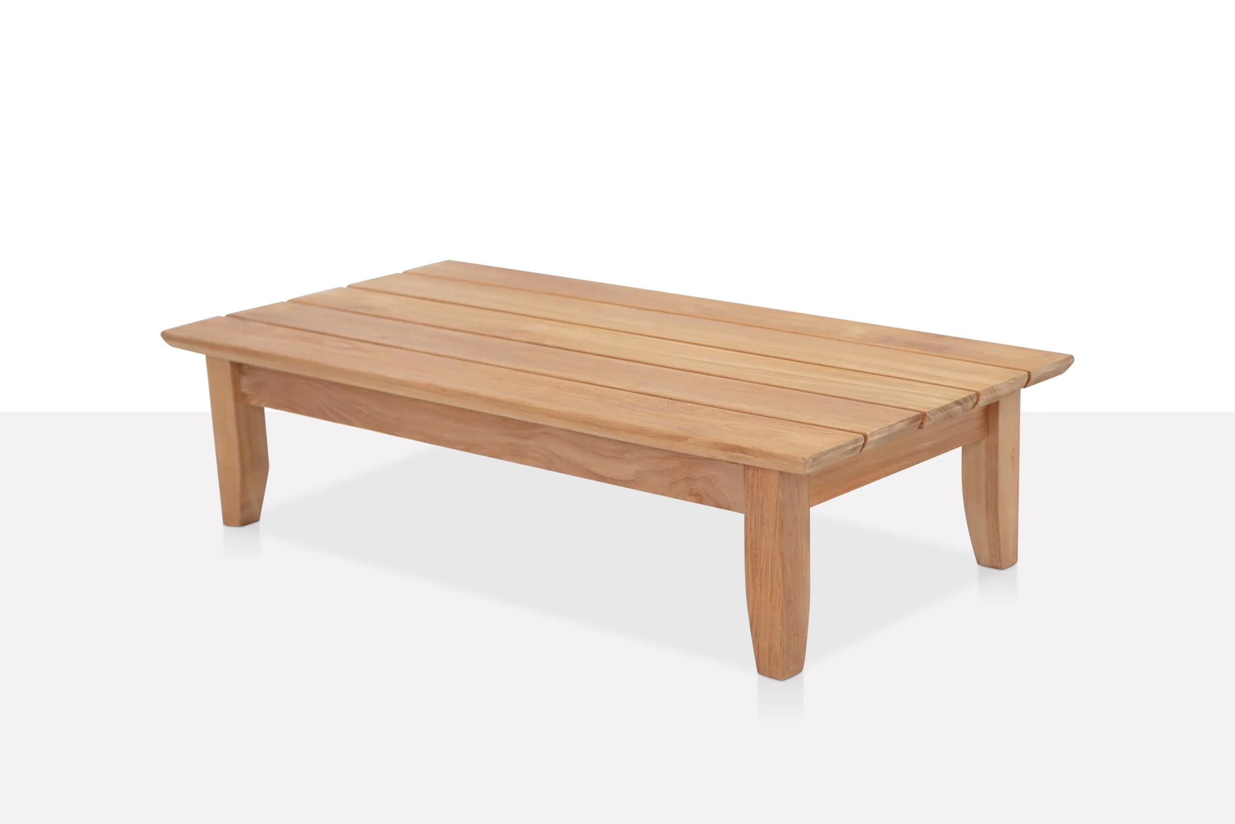 Calypso Rectangle (Wide Plank) Coffee Table — TEAKMAN