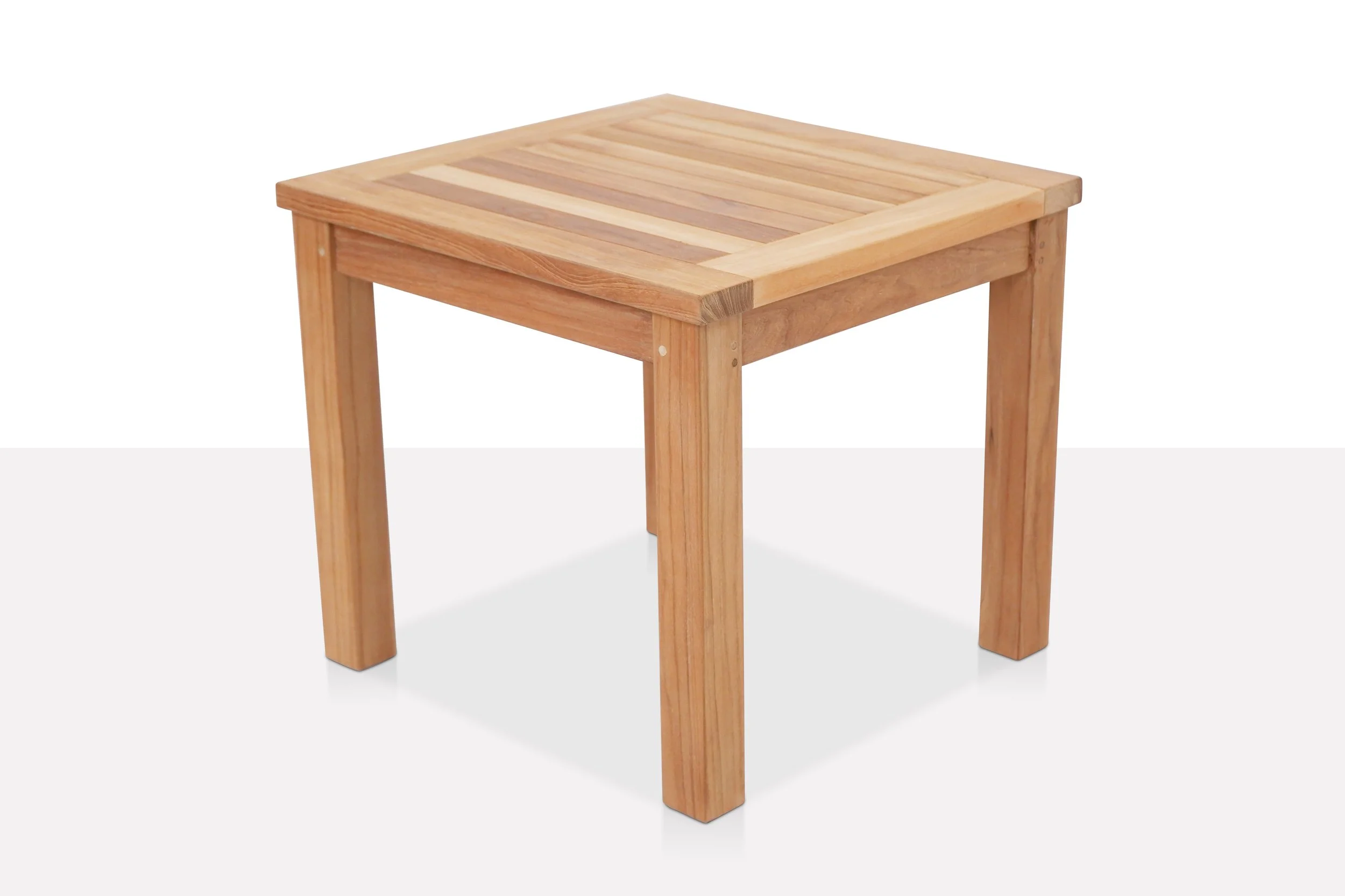 20" Square Deluxe Side Table — TEAKMAN