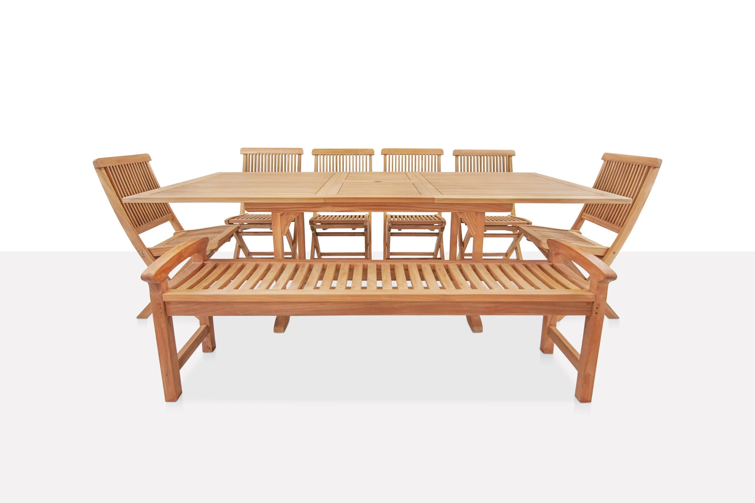 St. Augustine Rectangle Extension Table — TEAKMAN