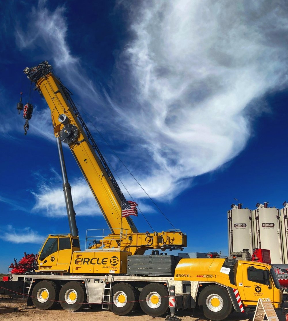 Mobile Cranes — Circle 8 Crane Services