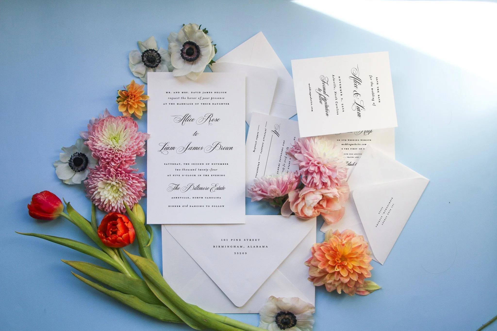 Semi Custom Wedding Paper — Paper Eliza